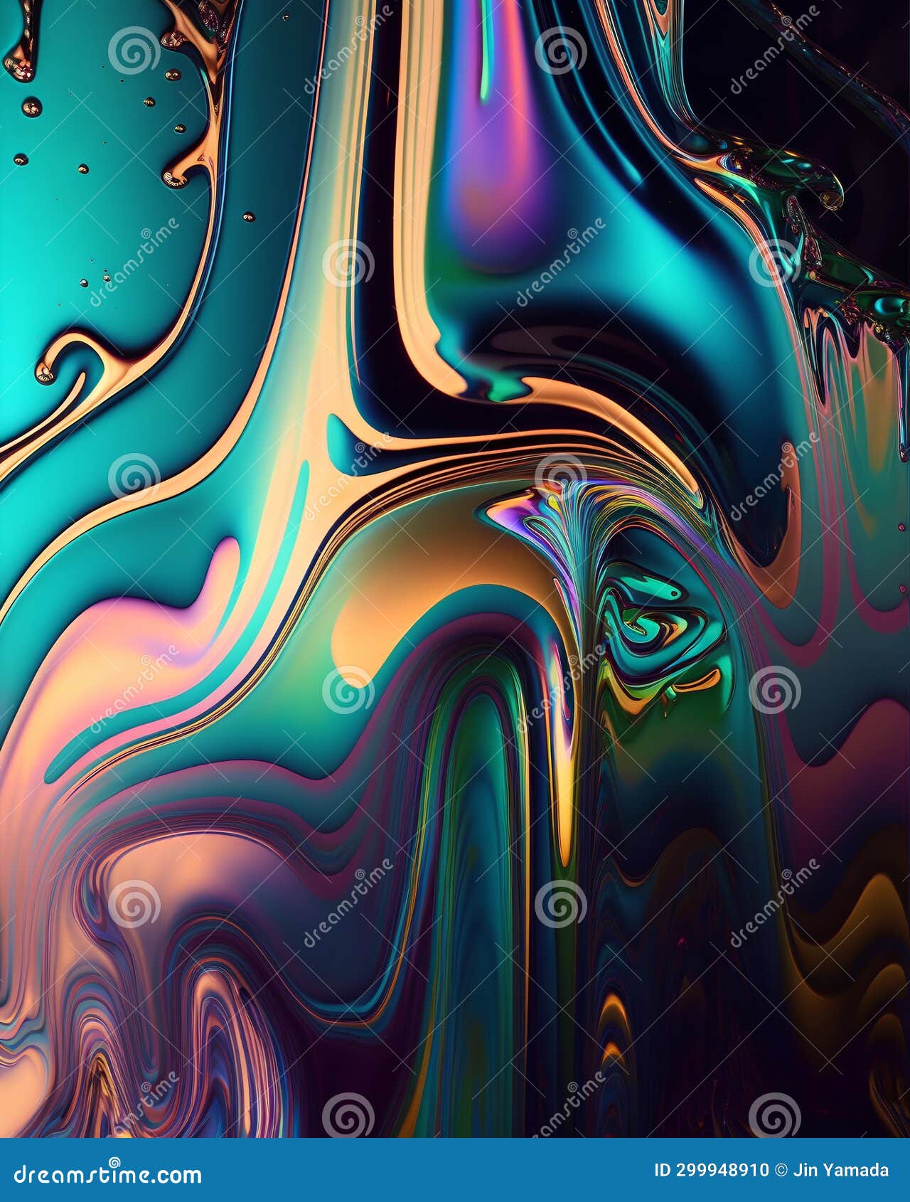 Abstract Coloring Background of the Gradient with Visual Wave,pinch and ...