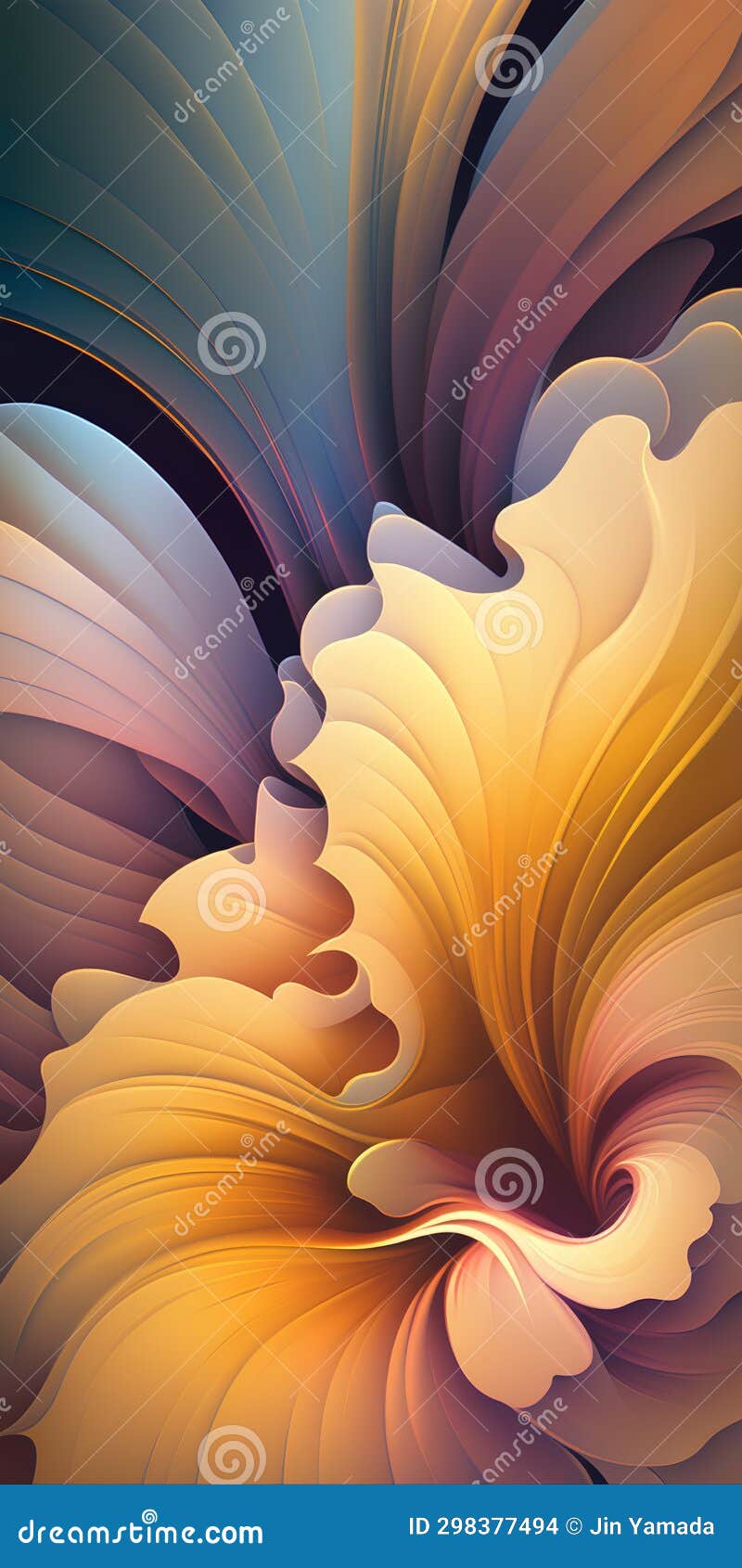 Abstract Coloring Background of the Gradient with Visual Wave,twirl and ...
