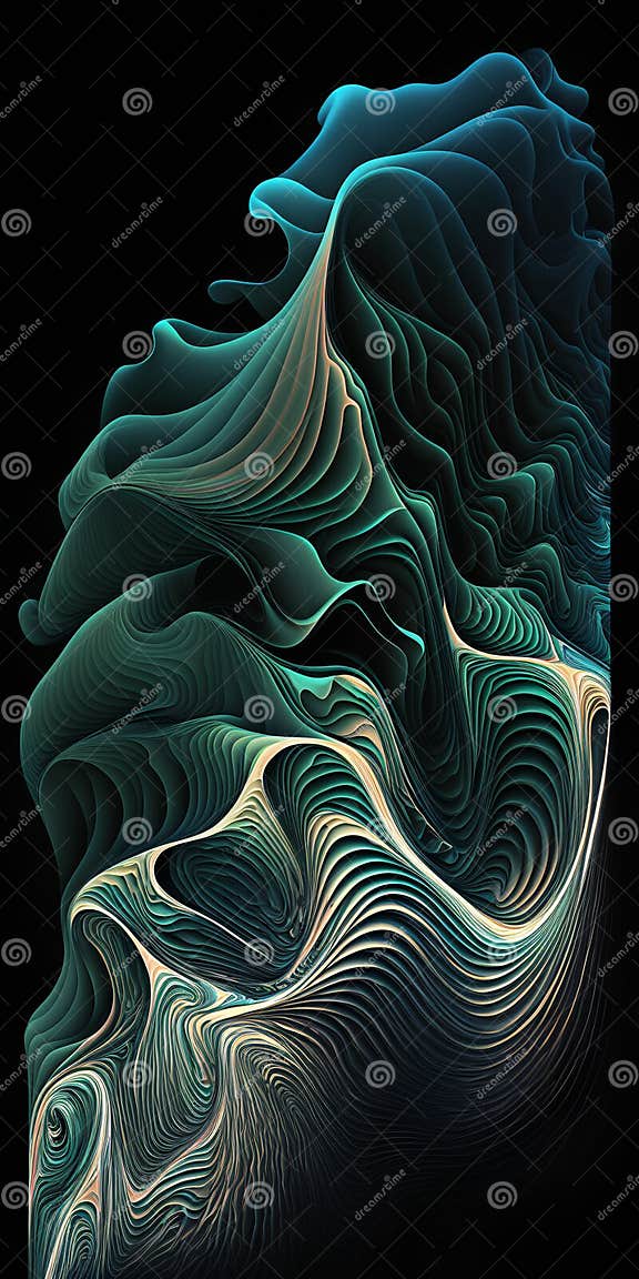 Abstract Coloring Background of the Gradient with Visual Wave,twirl and ...