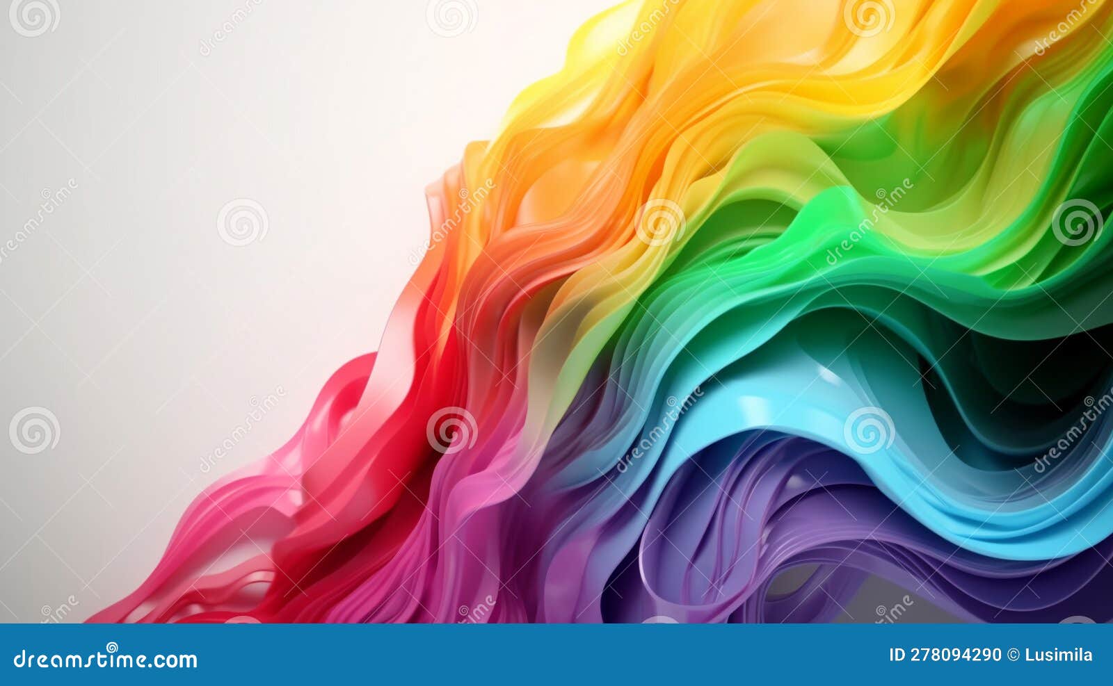 Abstract Colors Background. Generative Ai Stock Illustration ...