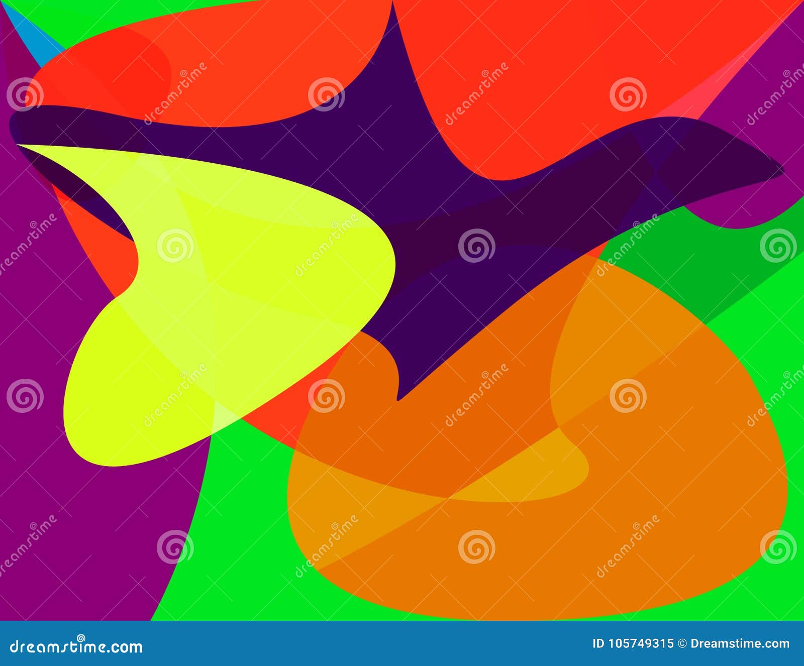 Abstract colors in Form stock illustration. Illustration of forms ...