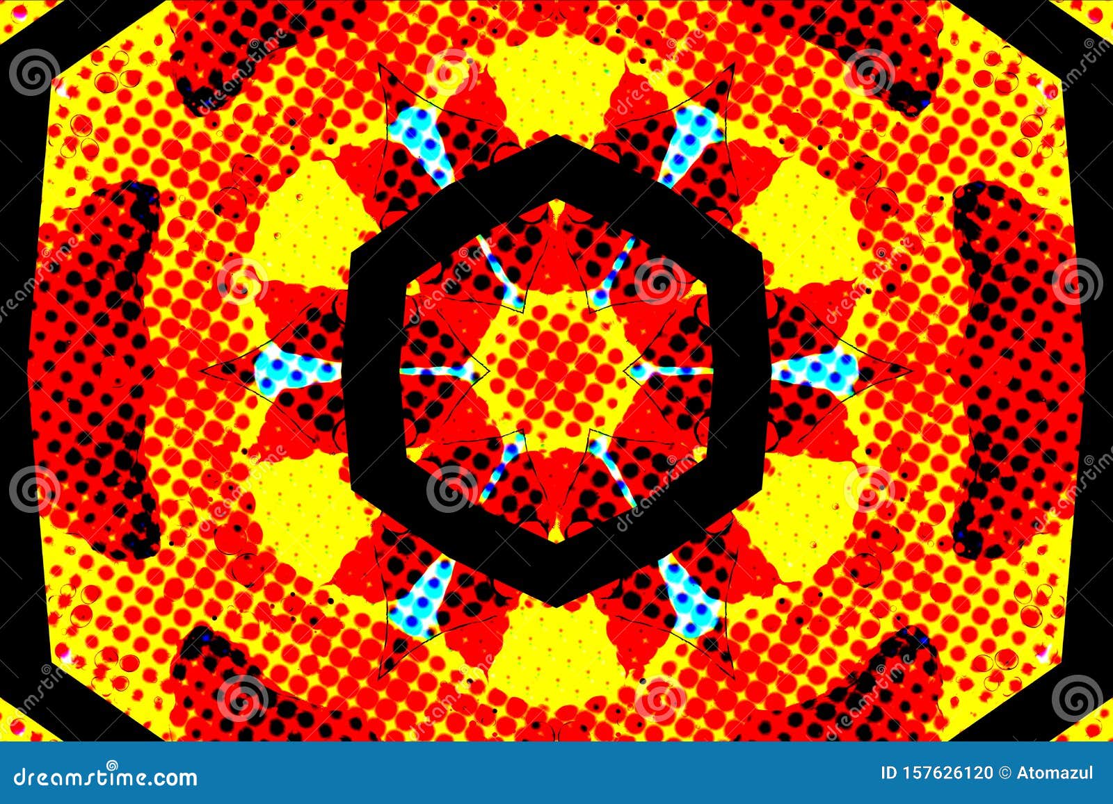 Abstract Colors and Patterns Stock Illustration - Illustration of ...