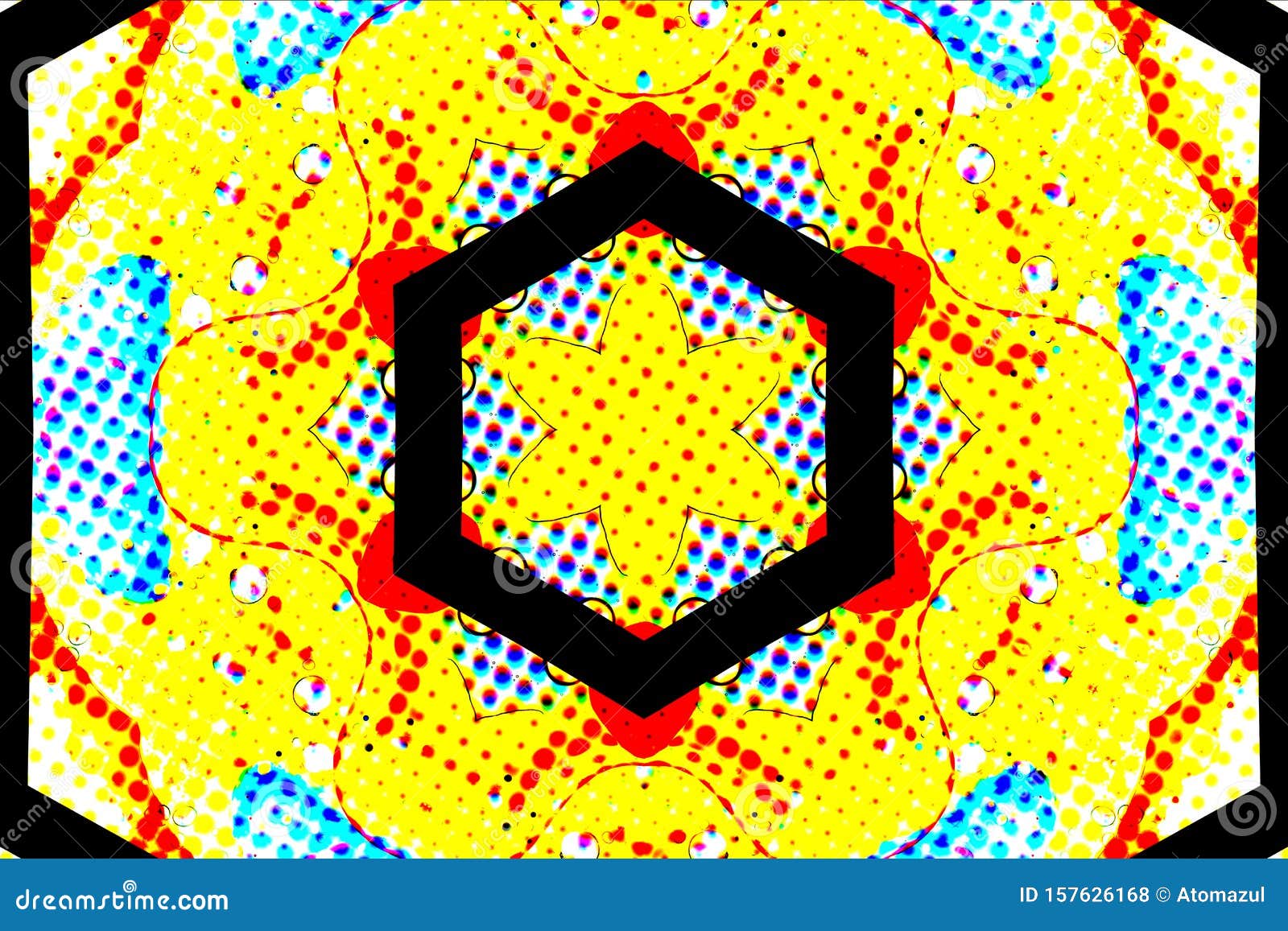 Abstract Colors and Patterns Stock Illustration - Illustration of ...