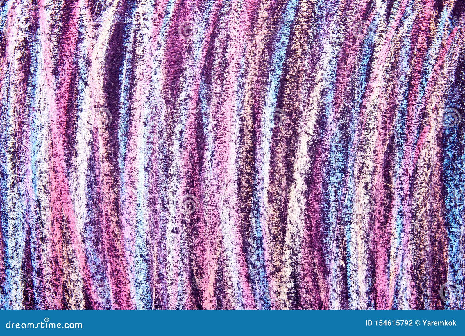 Abstract Colour Background with Chalk Paint on the Blackboard Stock ...