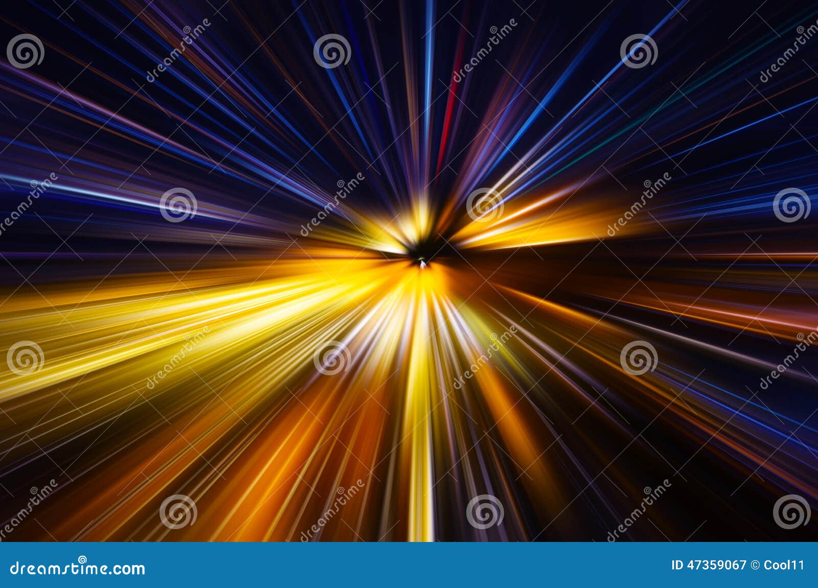 Abstract Colour Burst Effect Stock Illustration - Illustration of ...
