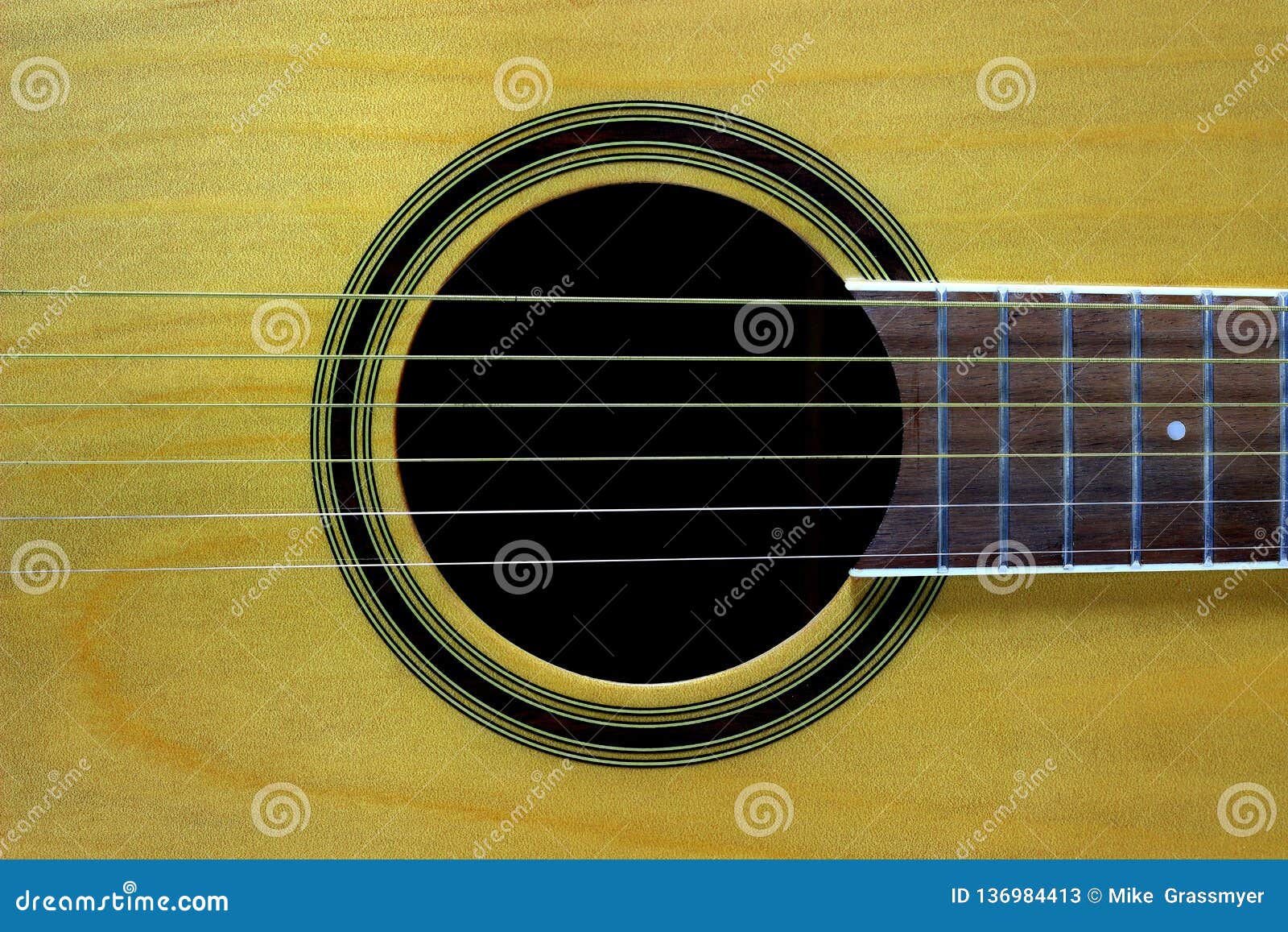 6 String Guitar stock image. Image of sting, circle - 136984413