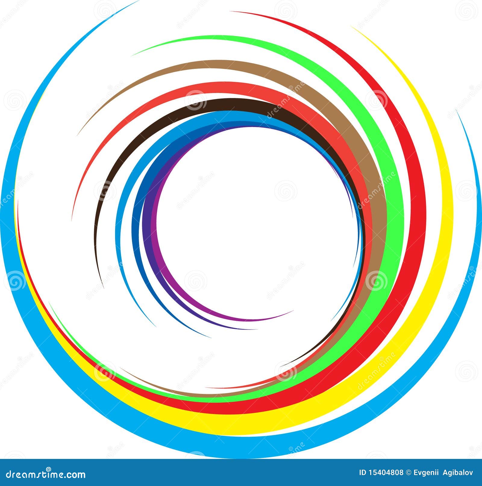 Abstract Colour Lines. Vector Illustration Stock Illustration ...