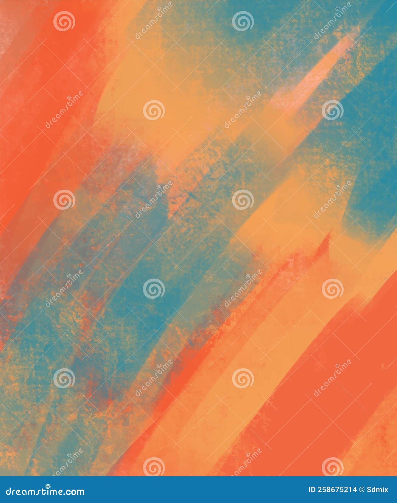 Abstract Colour Paint Background. Vector Color Art Stock Vector ...