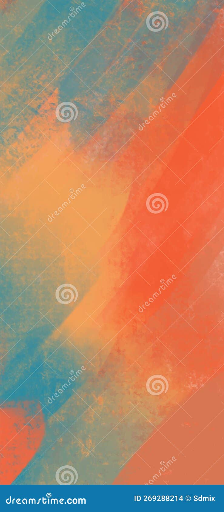 Abstract Colour Paint Background. Vector Color Art Stock Vector ...