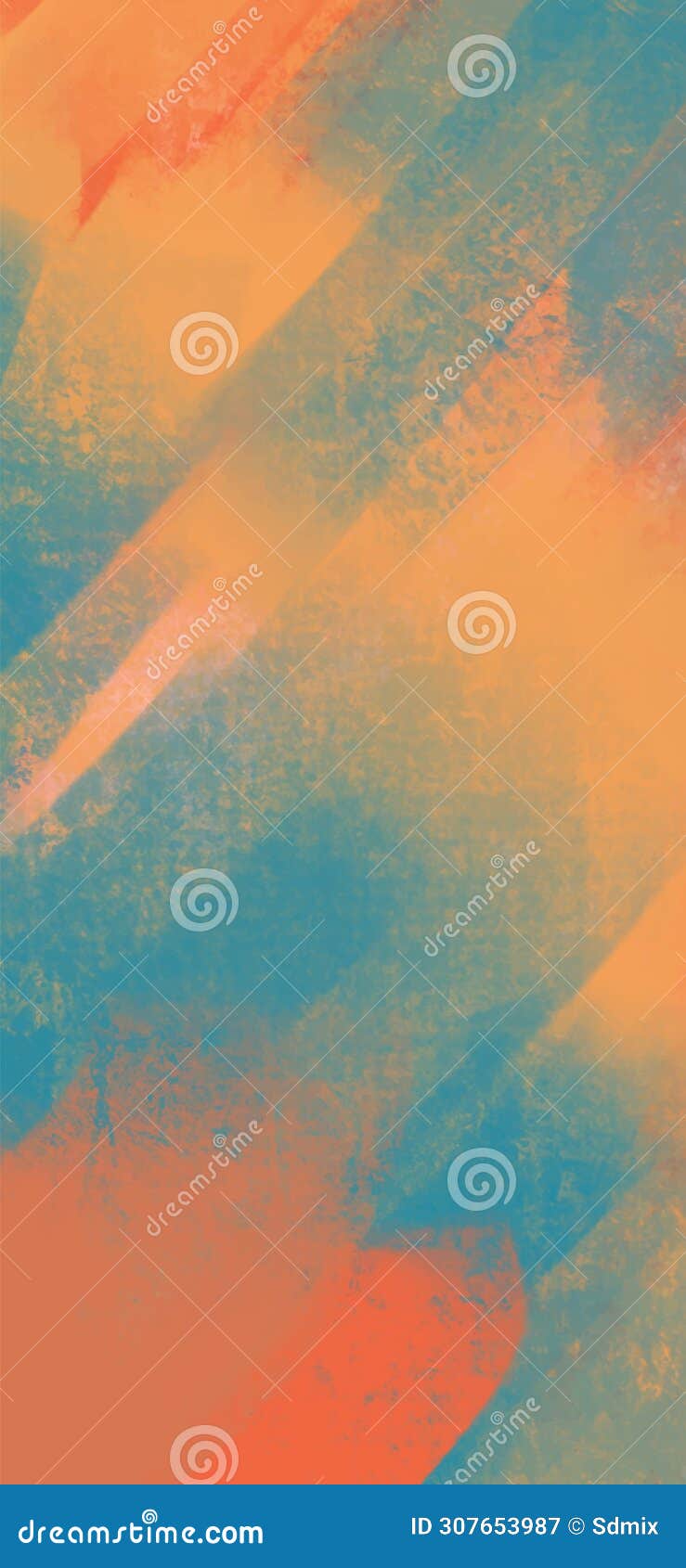 Abstract Colour Paint Background. Vector Color Art Stock Vector ...