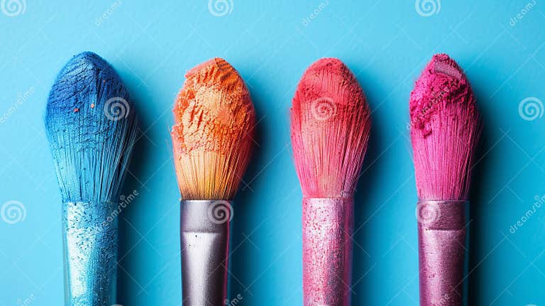 Abstract Colour Paint Theme Stock Photo - Image of gradient, food ...