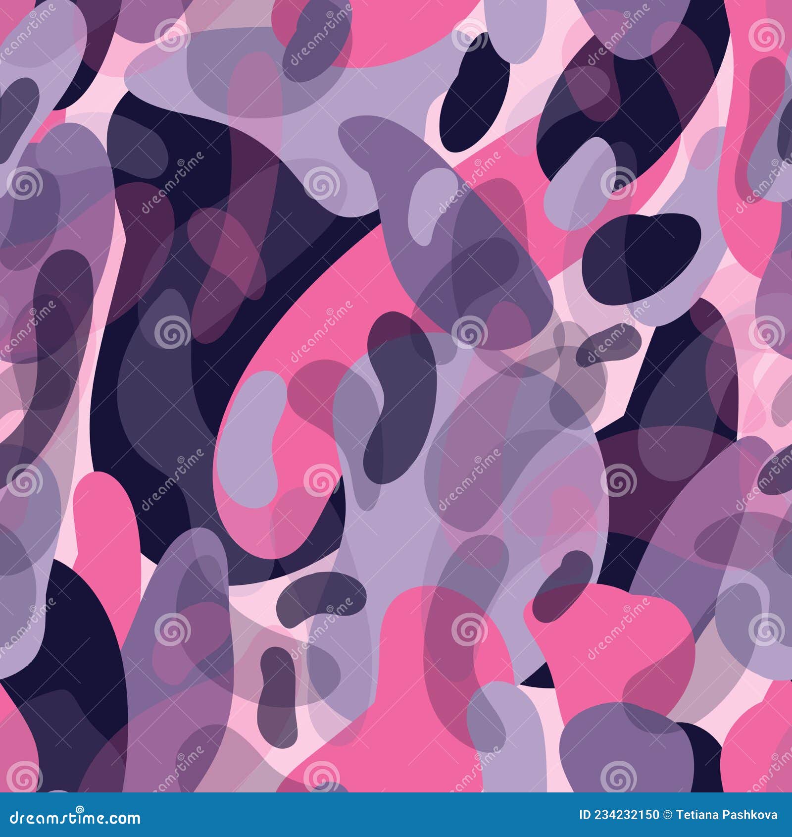 Abstract Coloured Spots Seamless Pattern for Wallpaper and Fabrics and ...