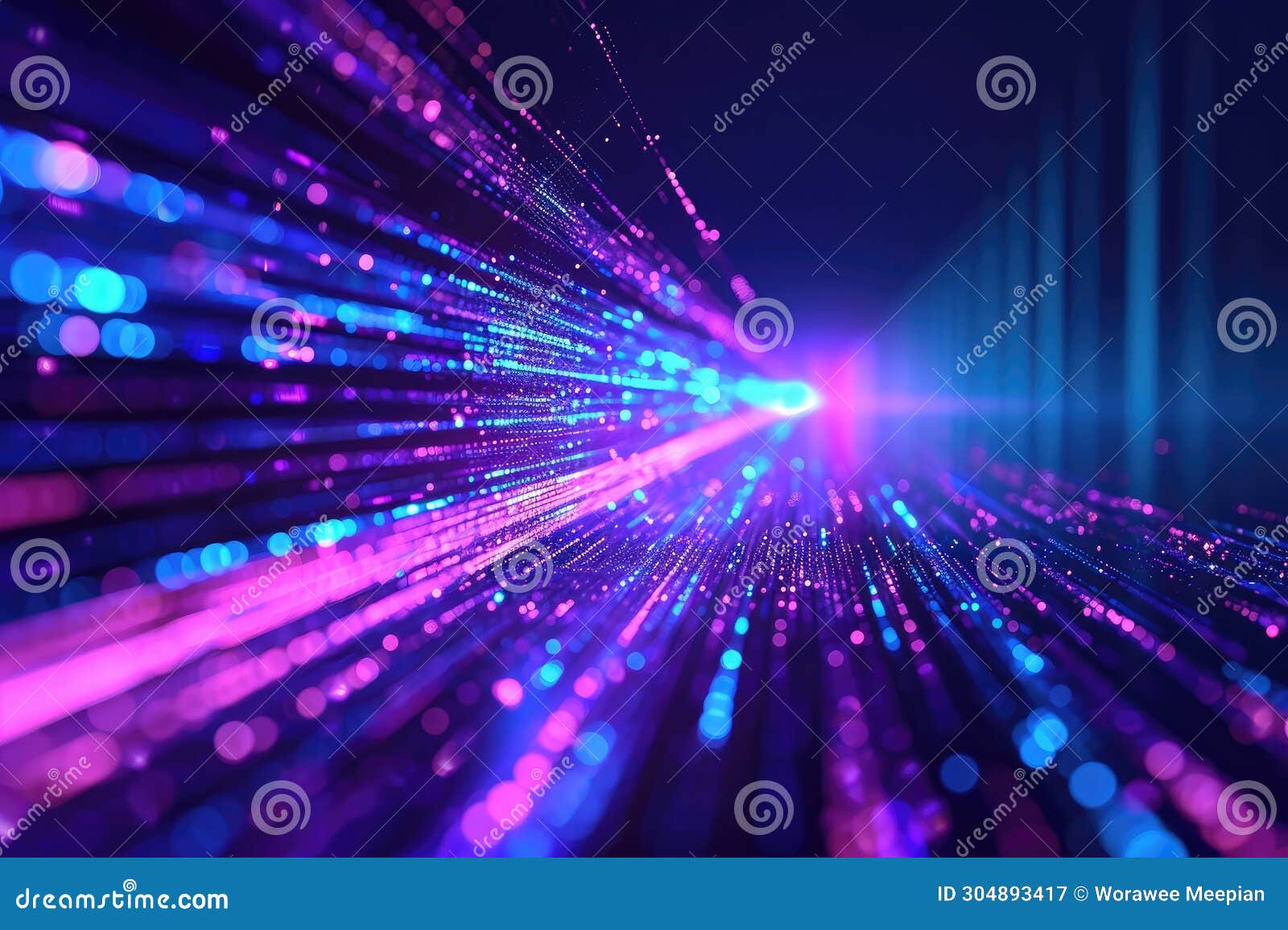 Abstract Colourful Background, Data Transfer on Cloud Internet Concept ...