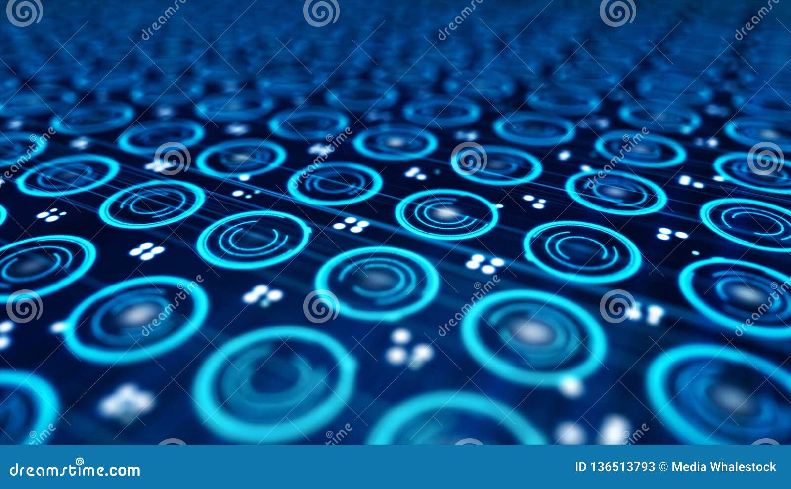 Floating Dots Peripheral Drift Illusion Cartoon Vector | CartoonDealer ...