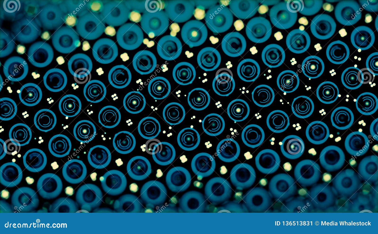 Floating Dots Peripheral Drift Illusion Cartoon Vector | CartoonDealer ...