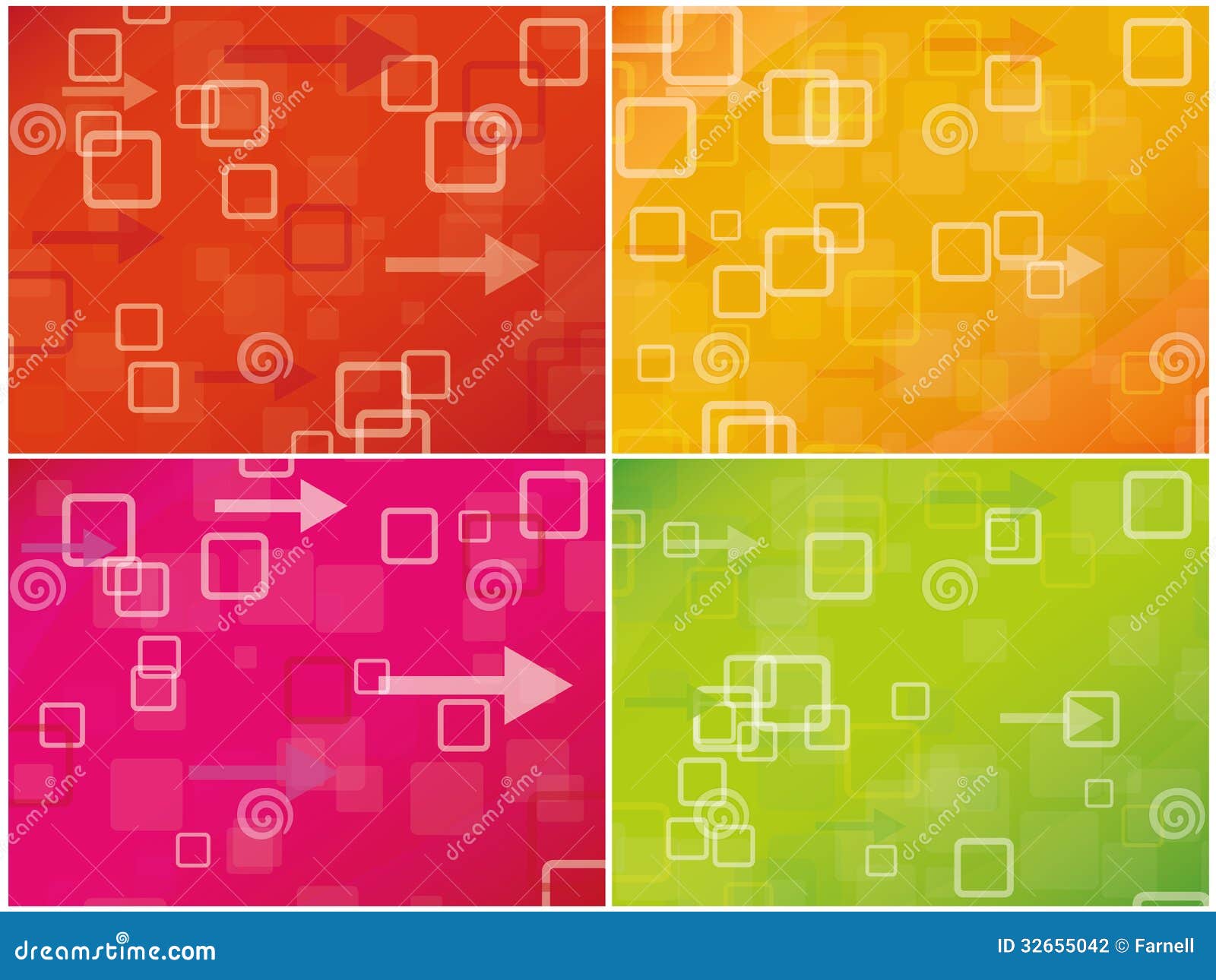 Abstract Colourful Combo Background Stock Vector - Illustration of ...