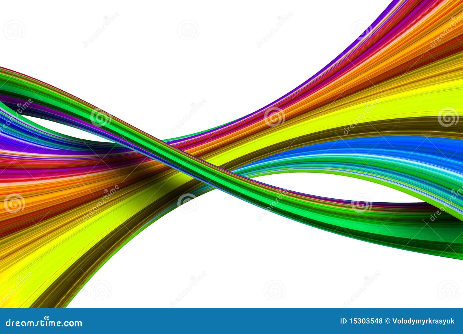 Abstract Colourful Iridescent Figures Stock Illustration - Illustration ...