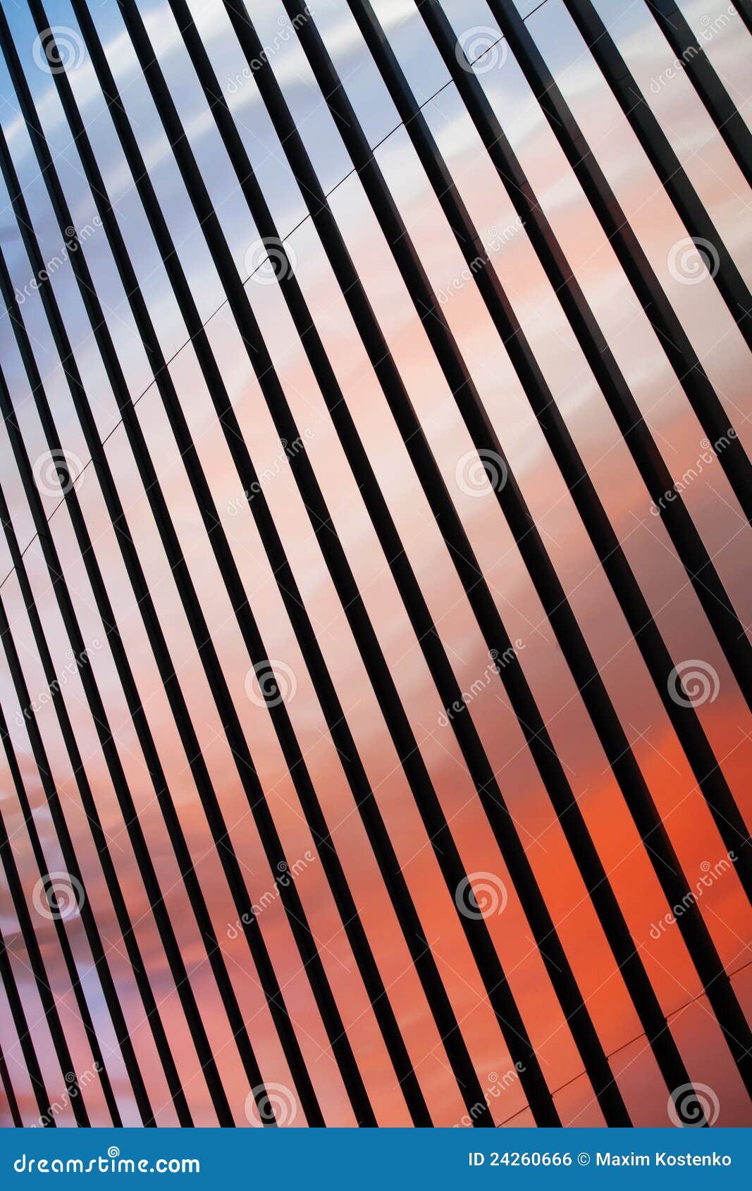 Abstract Colourful Metal Stripes Stock Photo - Image of steel ...