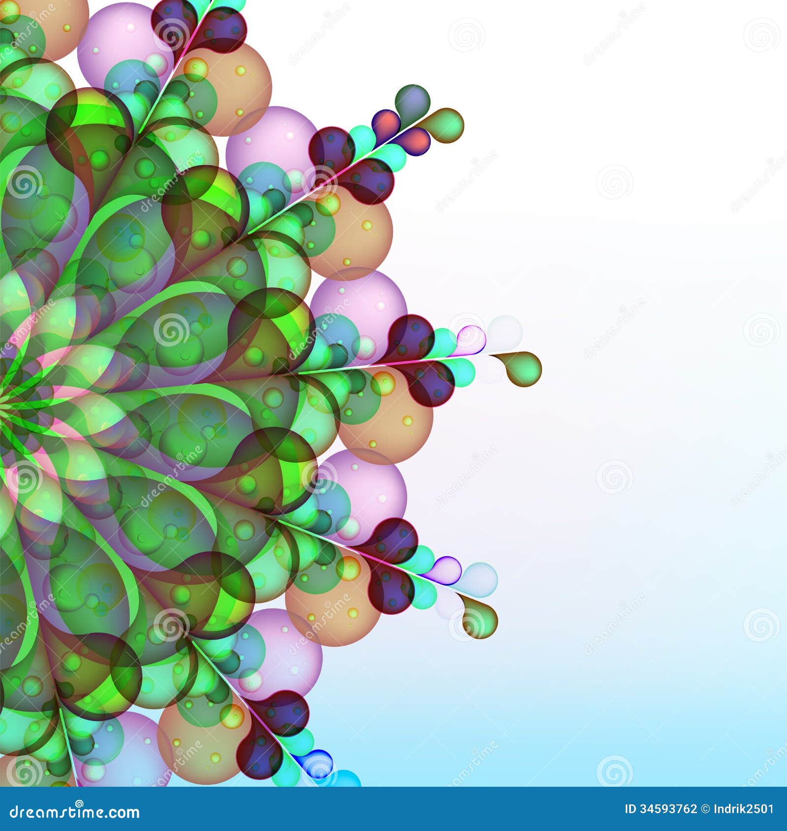 Abstract Colourful with Swirl Waves.+ EPS10 Stock Vector - Illustration ...