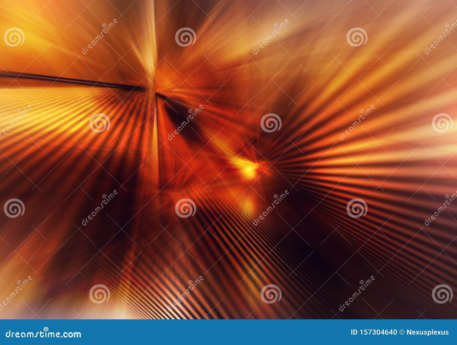 Abstract Colourful Texture with Light and Crossed Lines of Rays and ...