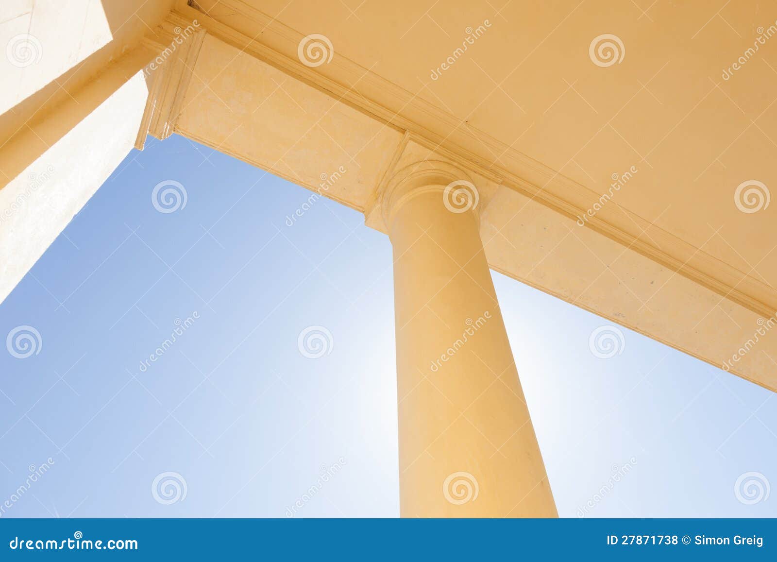 Abstract Column Outdoors stock photo. Image of column - 27871738
