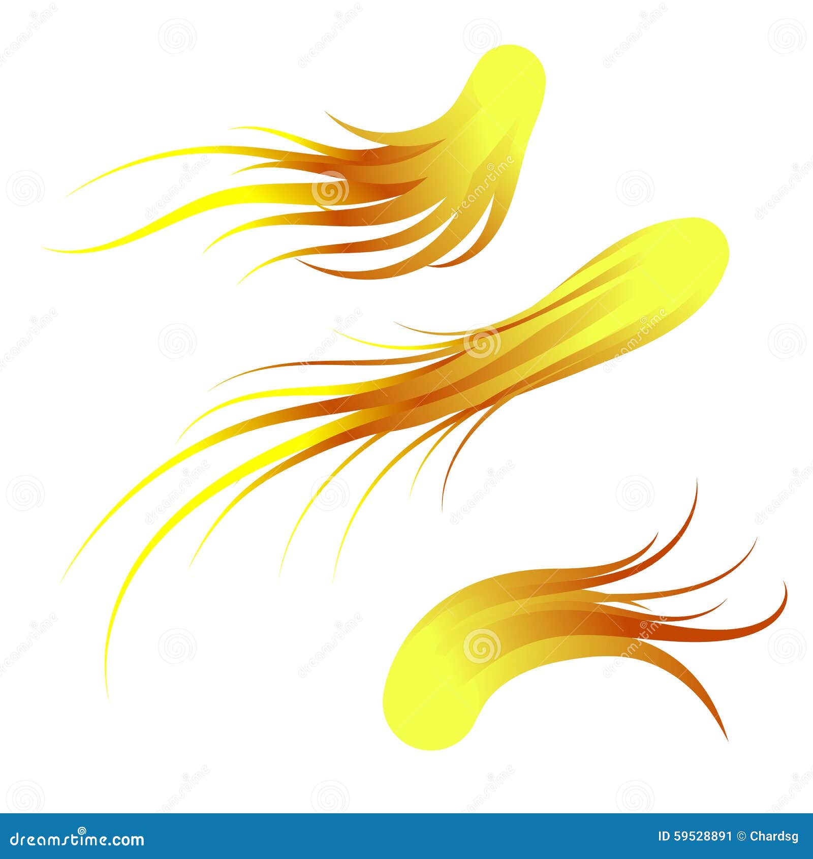 Abstract comet stock vector. Illustration of black, fire - 59528891