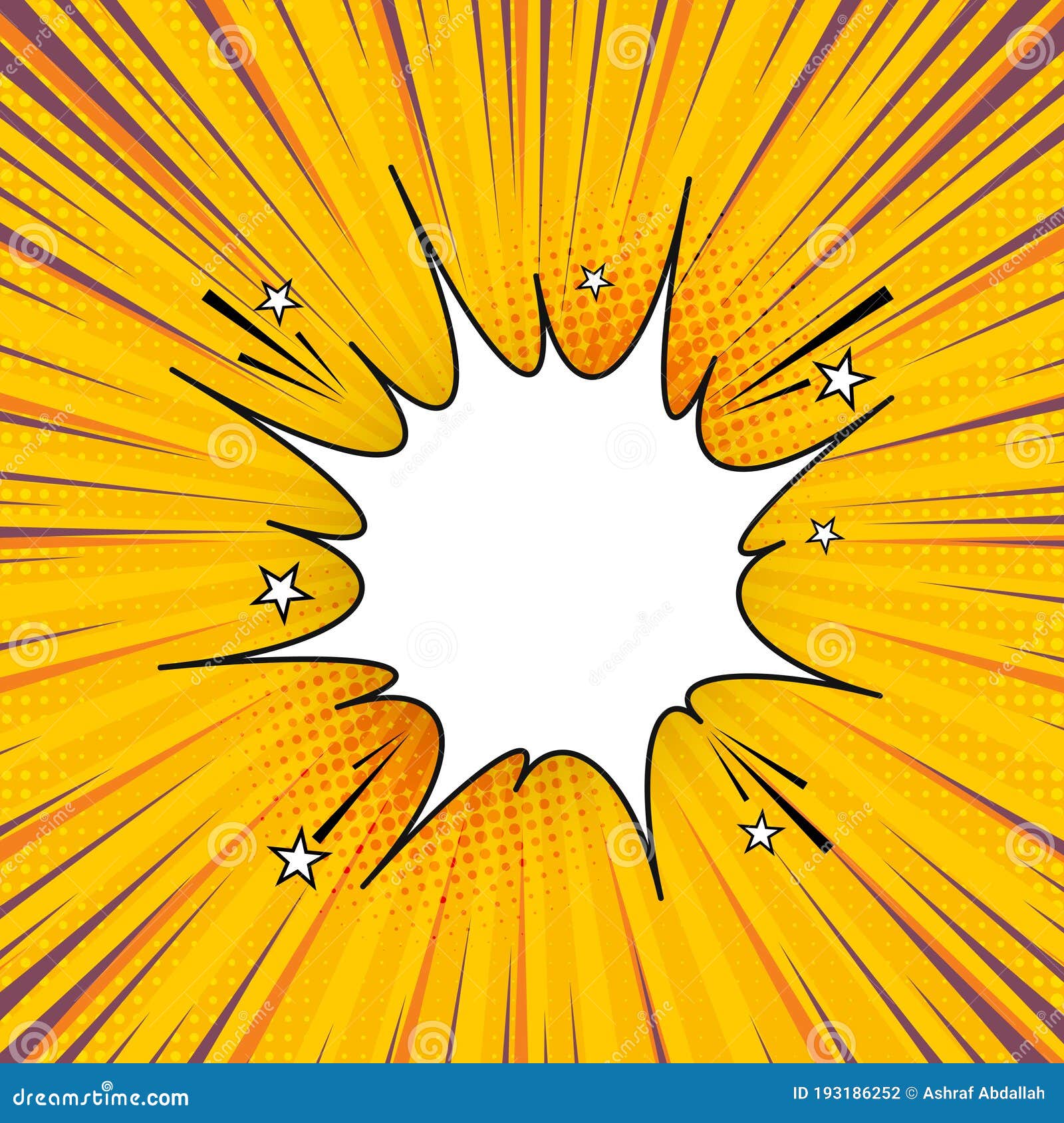 Abstract Comic Background Design Vector Stock Vector - Illustration of ...