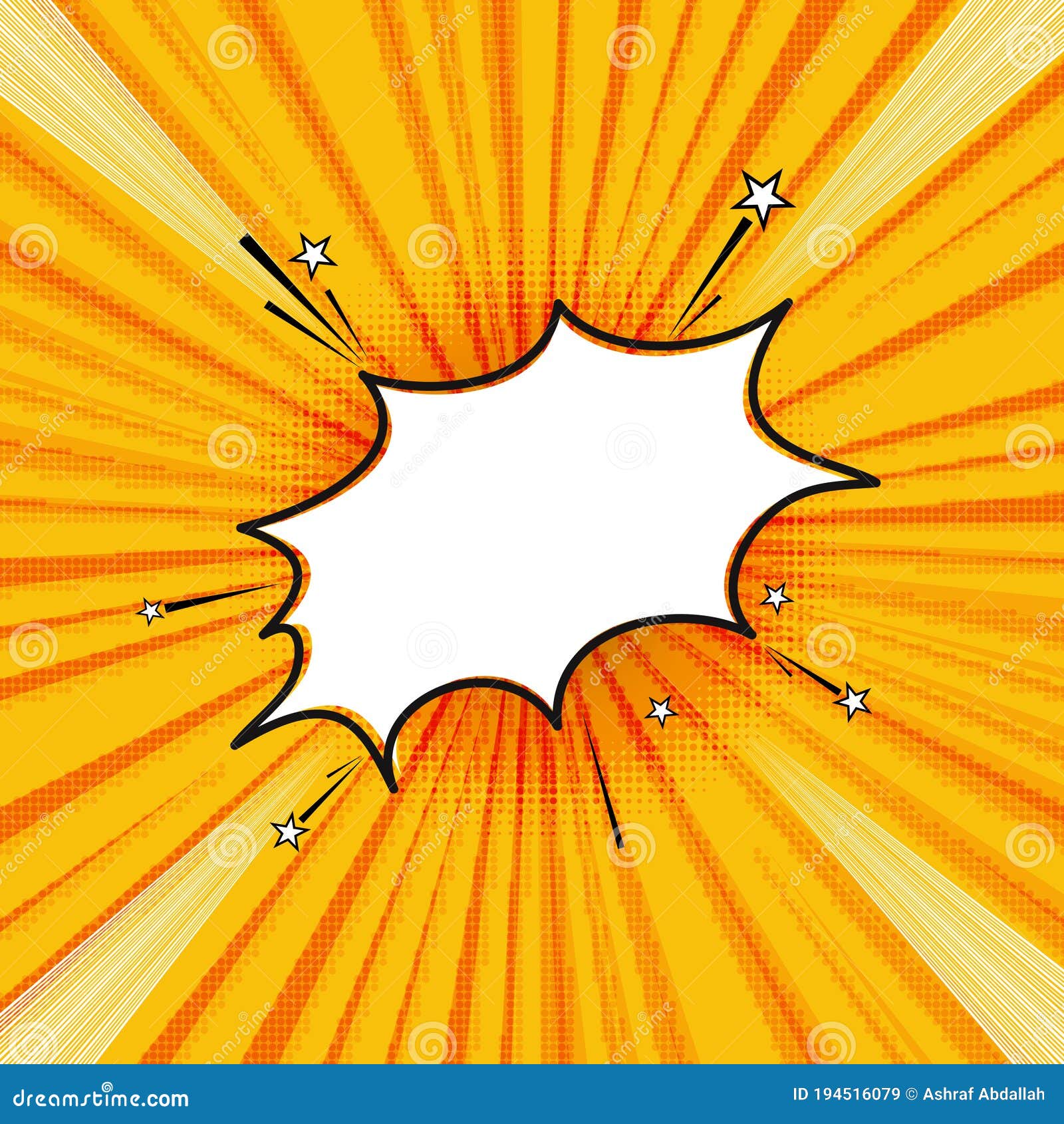 Abstract Comic Background Design Vector Stock Vector - Illustration of ...