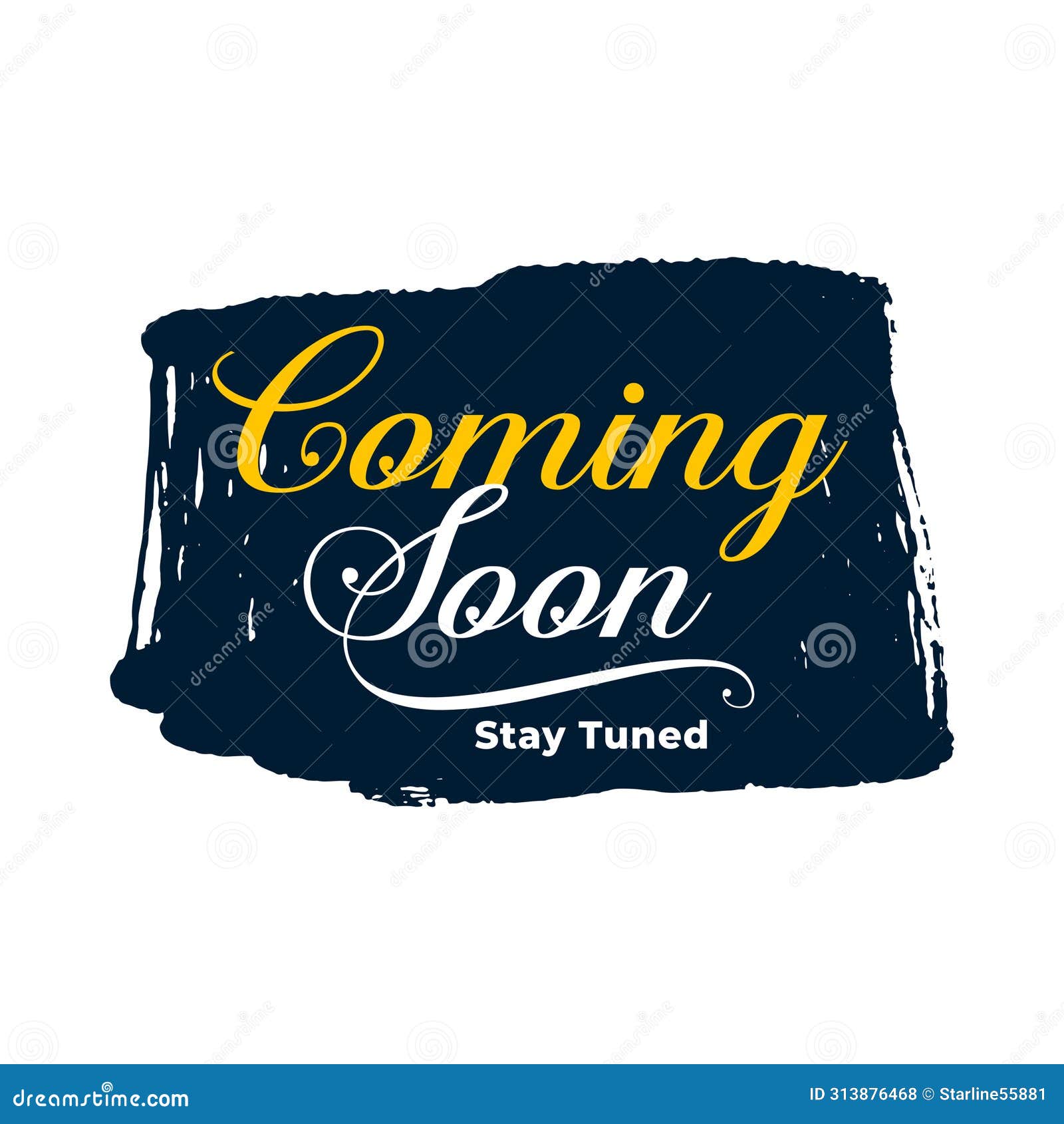 Abstract Coming Soon Background in Grunge Style Stock Vector ...