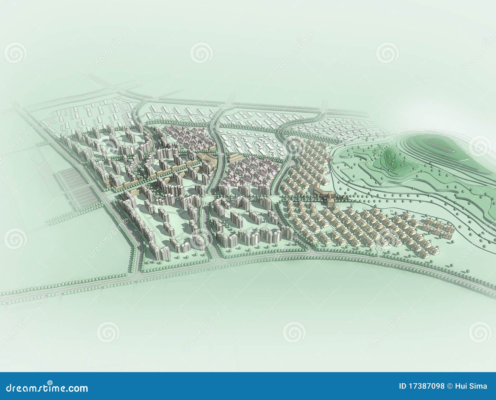 Abstract community stock illustration. Illustration of digital - 17387098