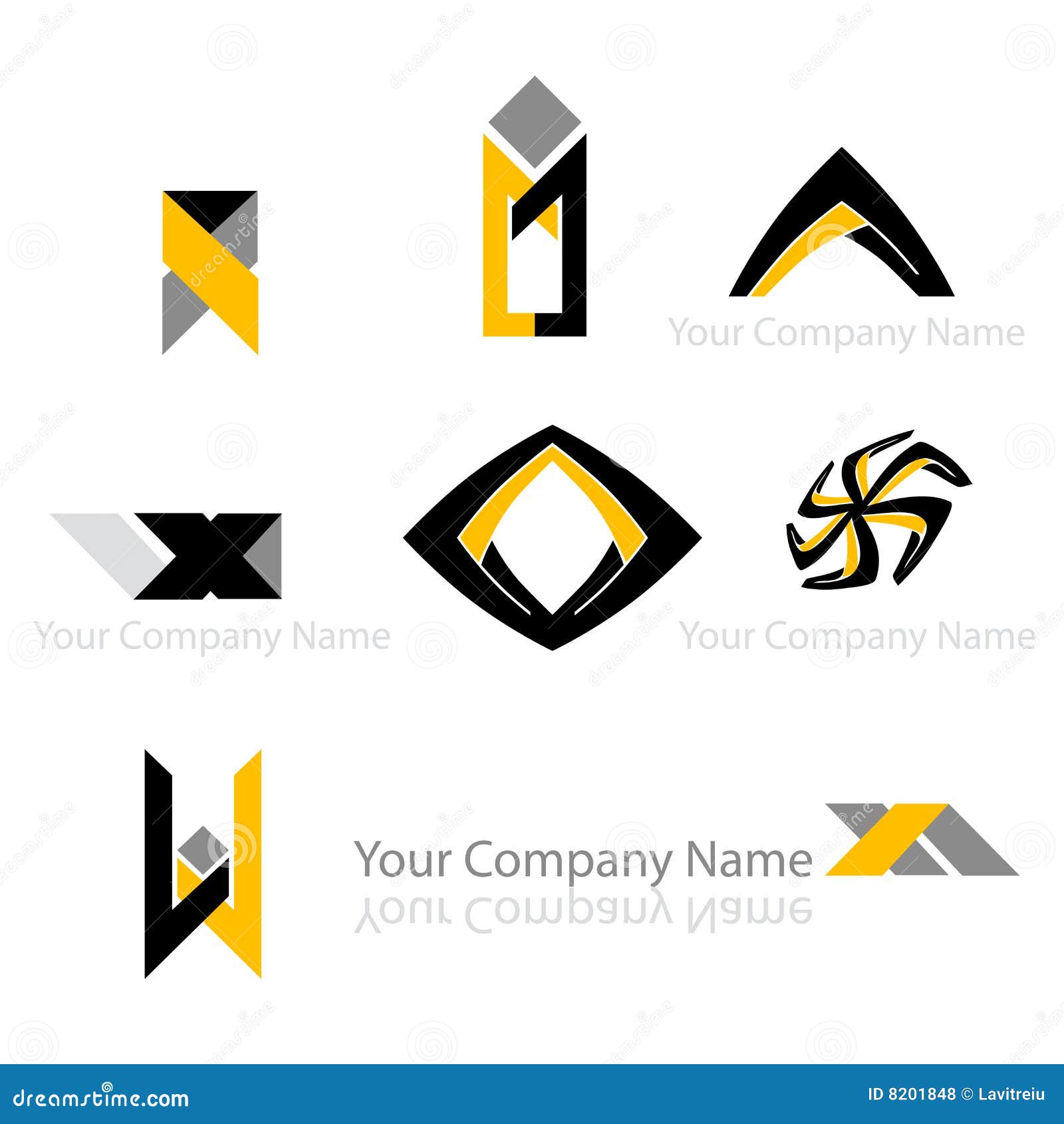Abstract company design stock vector. Illustration of concept - 8201848