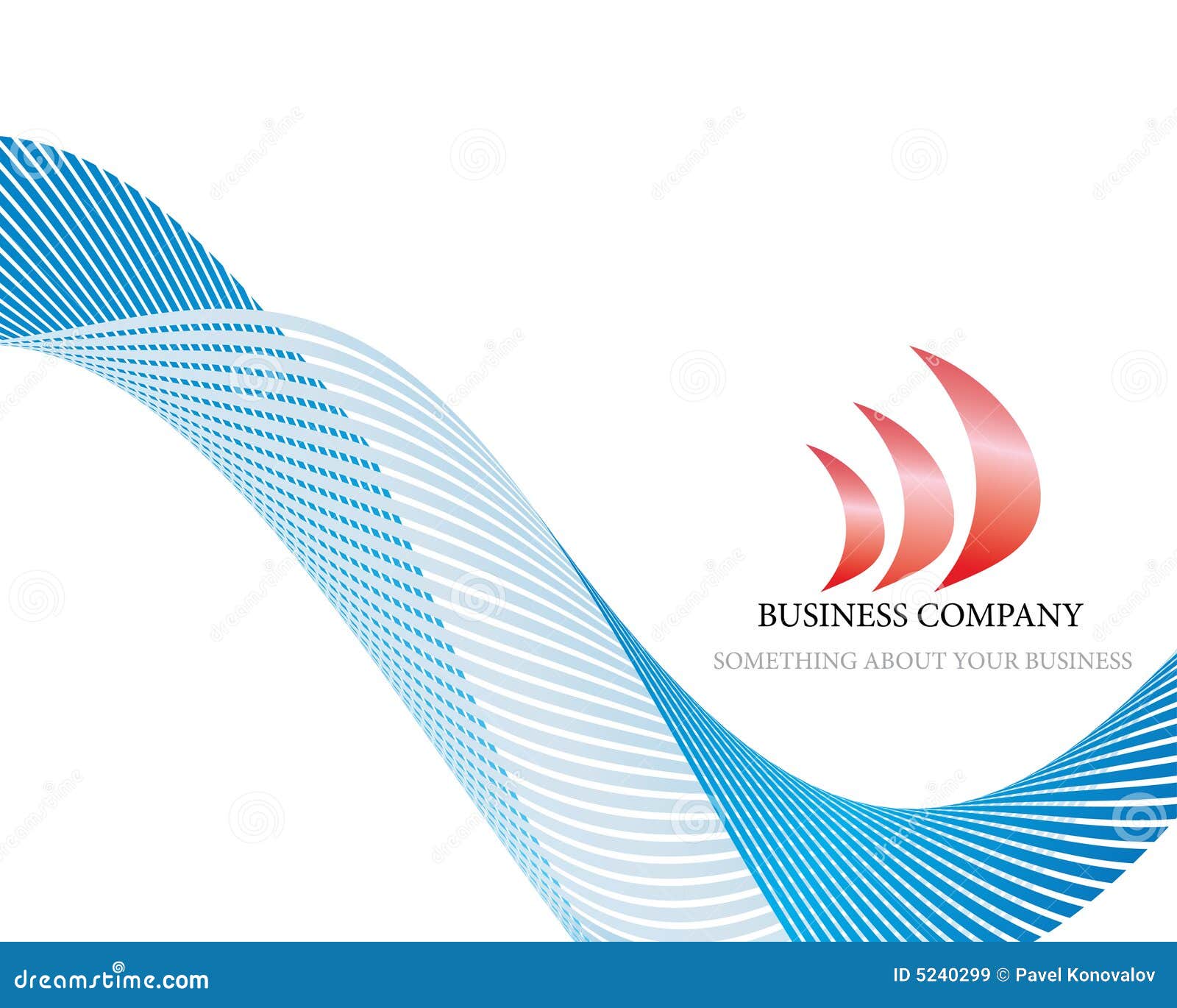 Abstract company page stock vector. Illustration of labels - 5240299