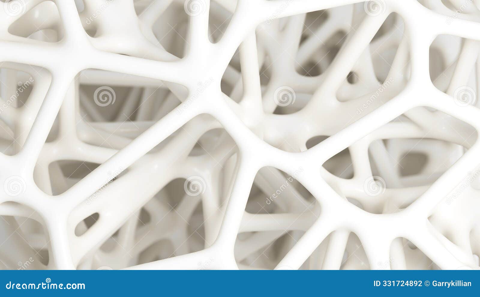 Abstract Complex Organic Spongy Structure. Bone Tissue Stock ...