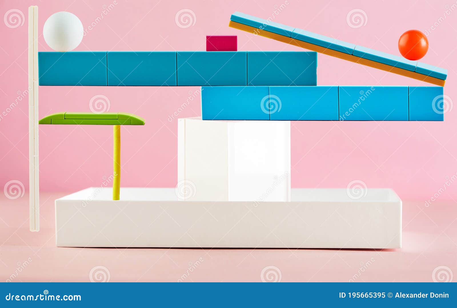 Abstract Composition from Balanced Geometric Models Spheres and Cubes ...