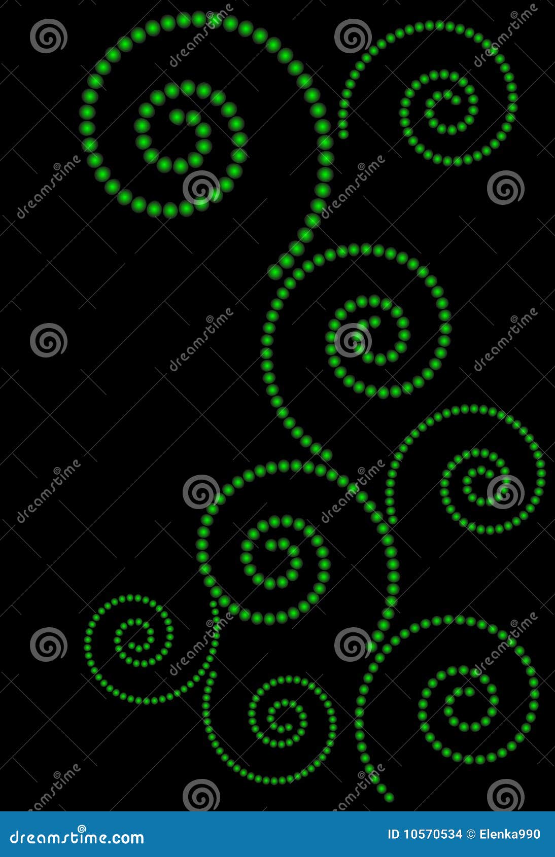 Abstract Composition from Dot and Circles Stock Vector - Illustration ...