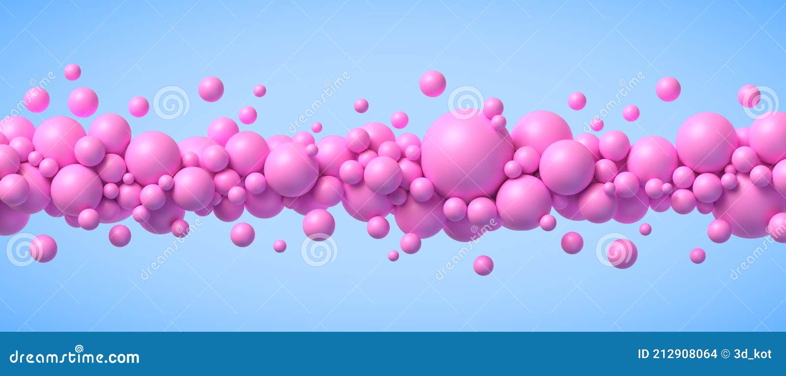 Pink Bubbles Cartoon Vector | CartoonDealer.com #18369279