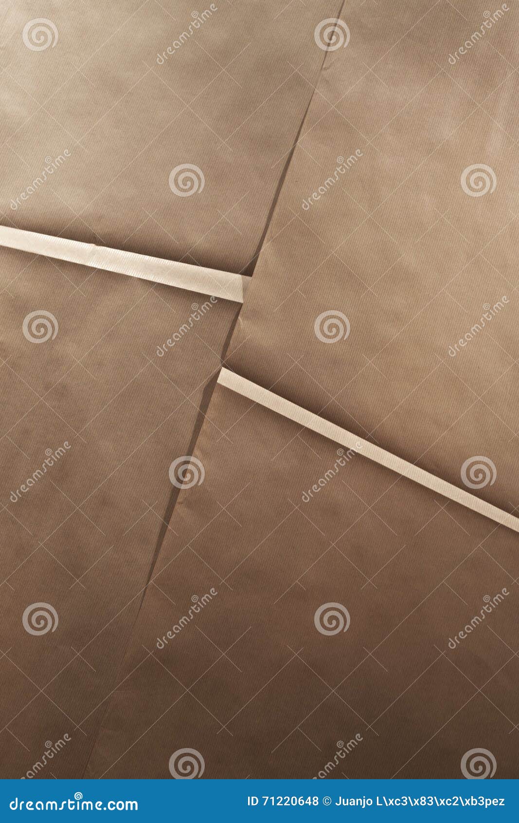 Abstract Composition with Folded Kraft Paper Stock Photo - Image of ...