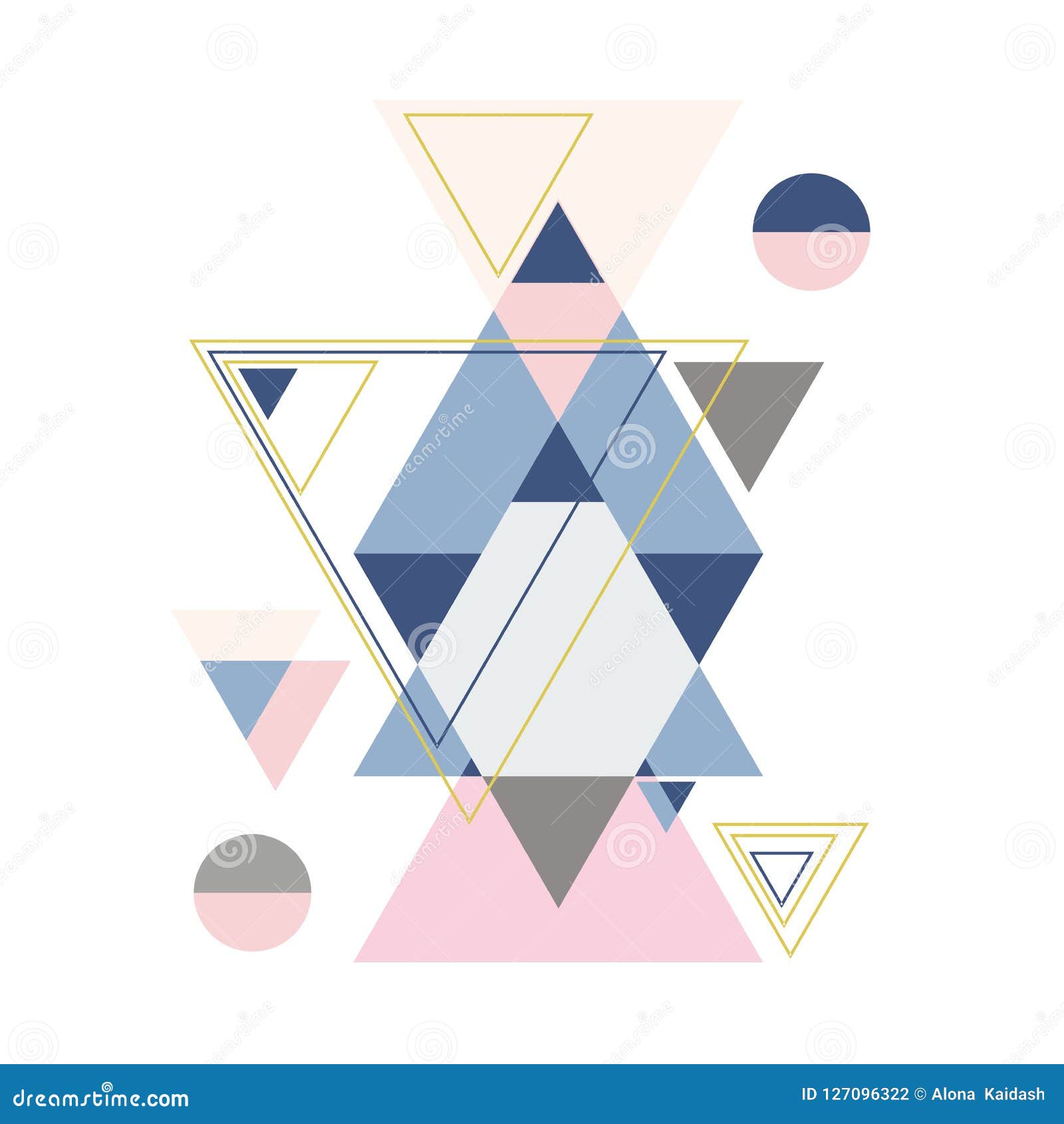 Abstract Composition of Geometric Shapes. Stock Vector - Illustration ... Abstract Composition of Geometric Shapes. Stock Vector - Illustration ...