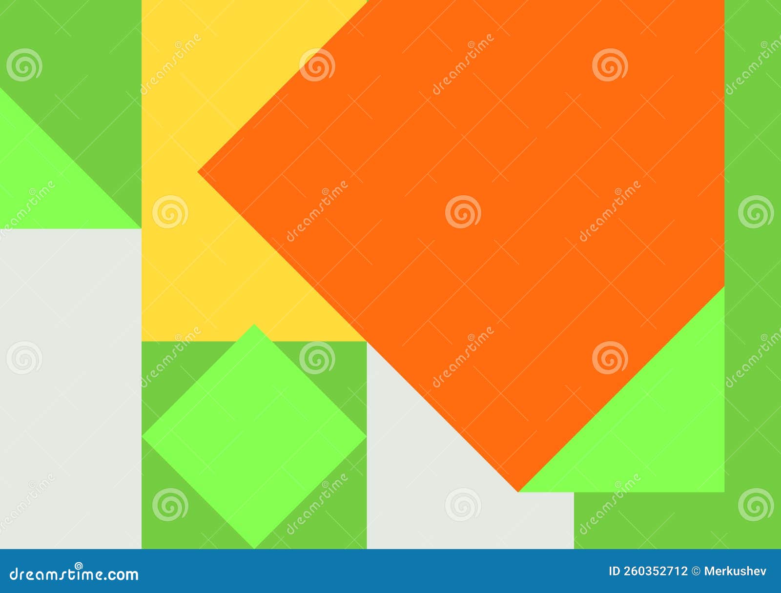 Abstract Composition with Geometric Shapes. Design of Poster Template ...