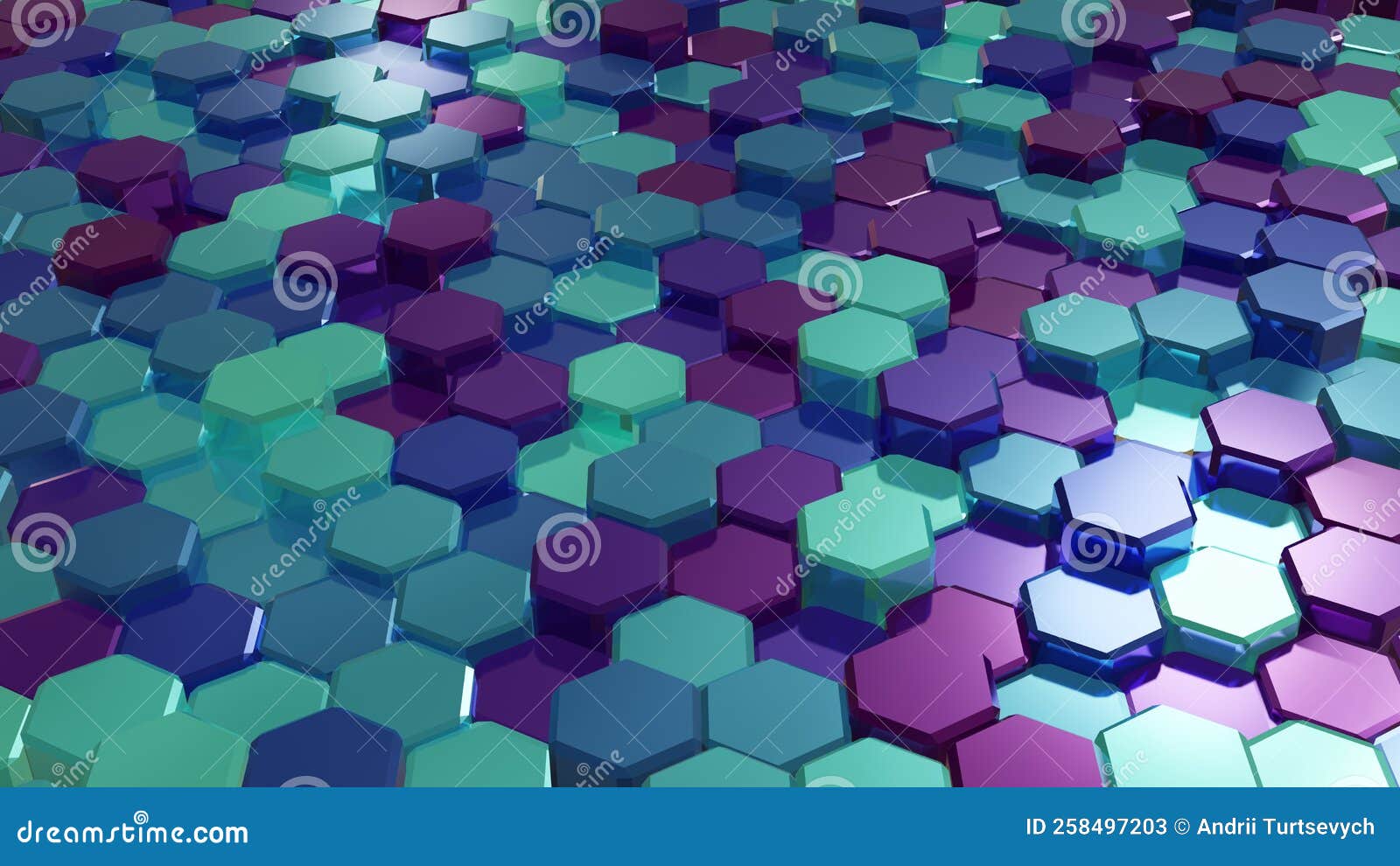 Abstract Composition of Colorful Hexagonal Forms, Good for General ...