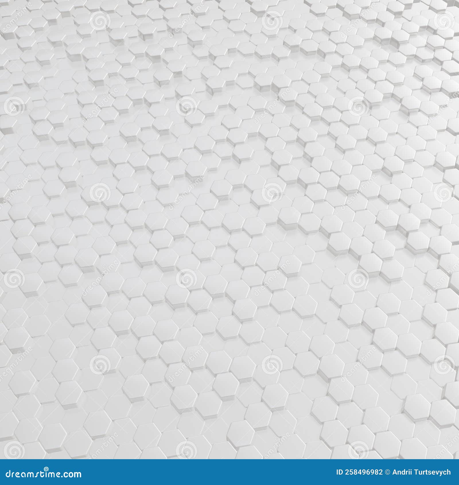 Abstract Composition, White Hexagonal Forms, Good for General ...