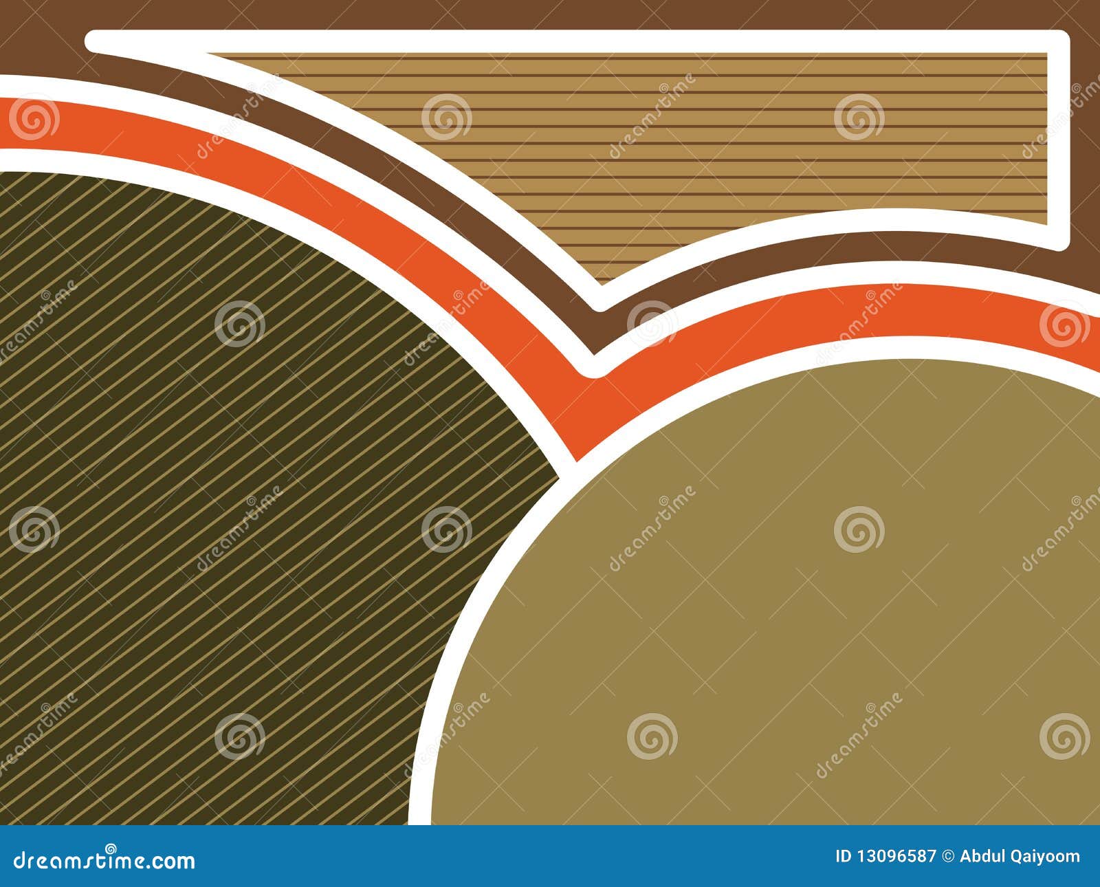 Abstract Composition Illustration Stock Vector - Illustration of shape ...