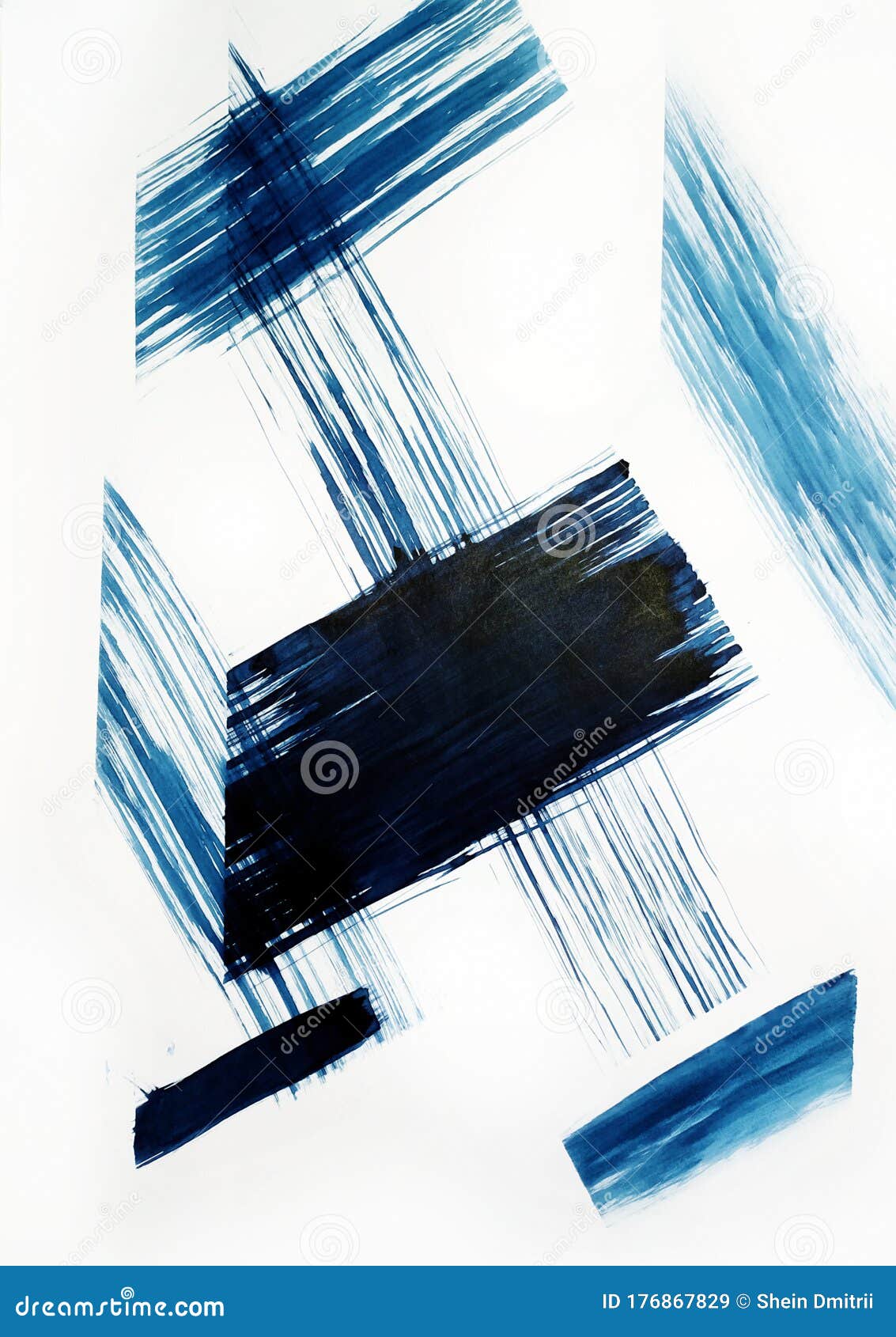 Abstract Composition of the Movement of People in a City or Space Stock ...