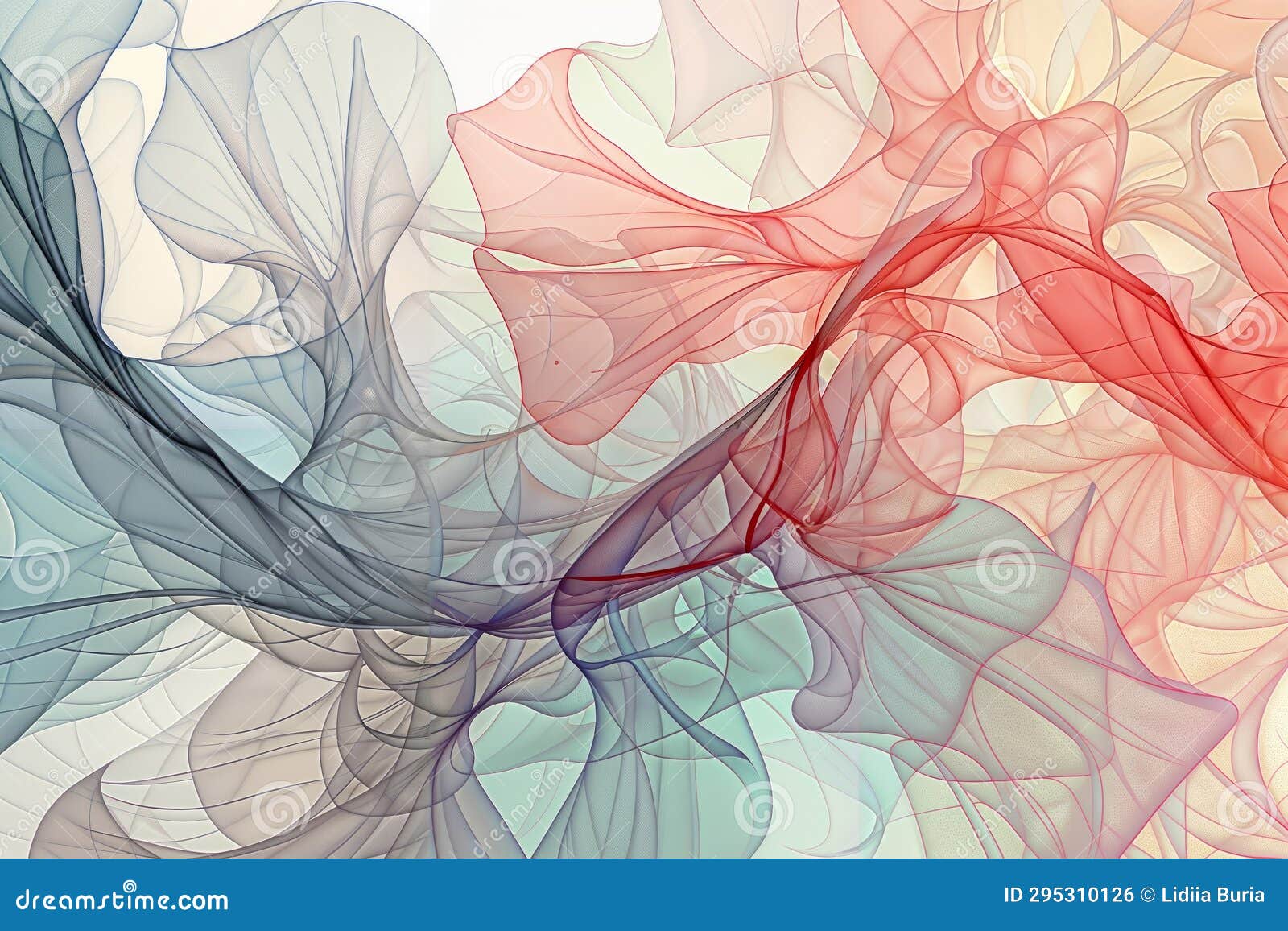 Abstract Background with Multi-colored Lines. Design Element for ...