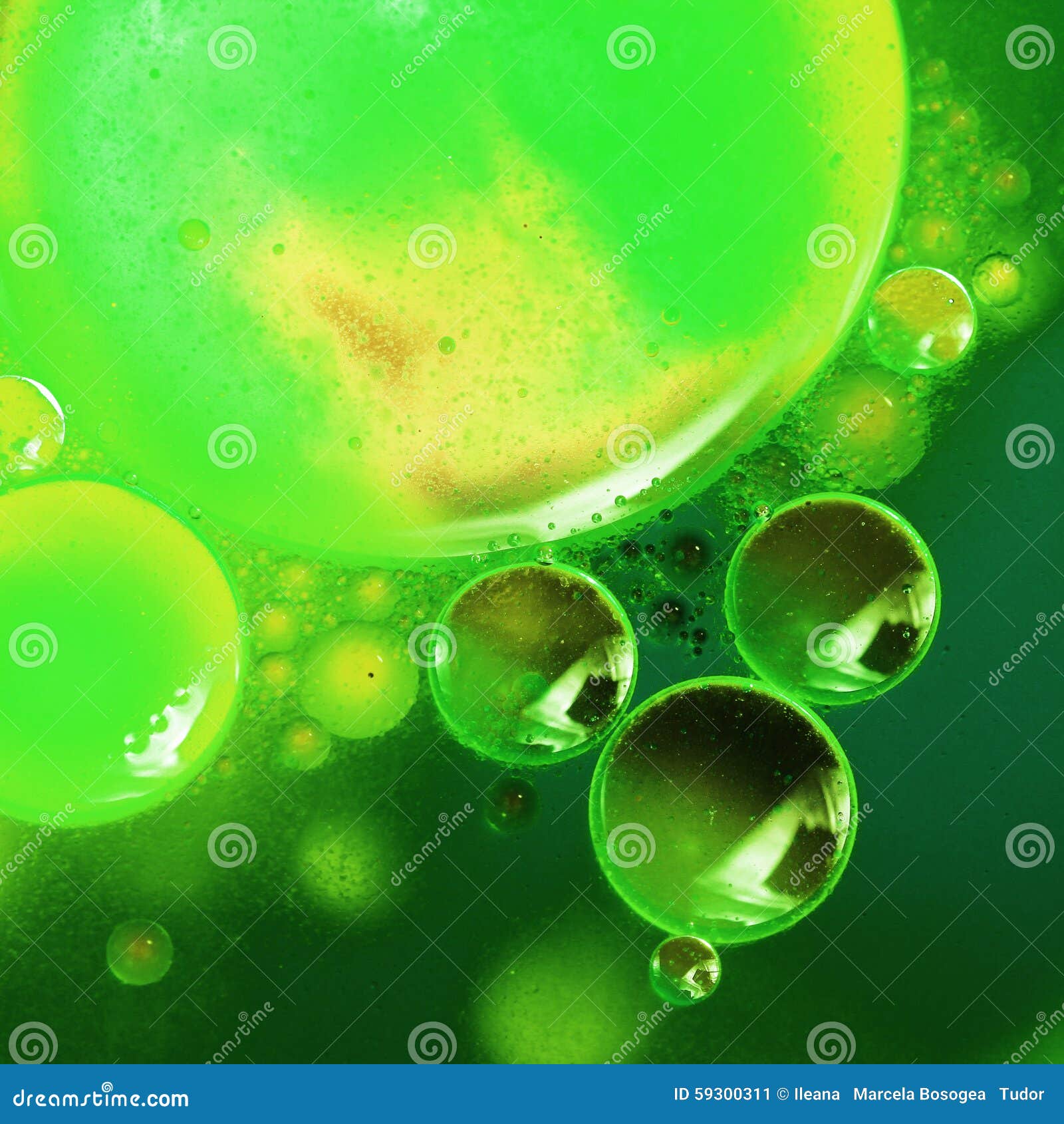 Abstract Composition with Oil, Water and Ink Stock Image - Image of ...