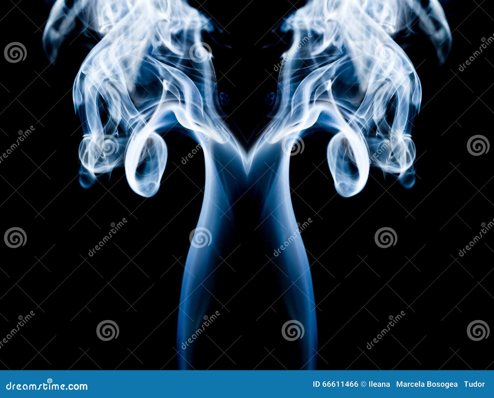 Abstract Composition with Smoke Stock Photo - Image of isolated, flame ...