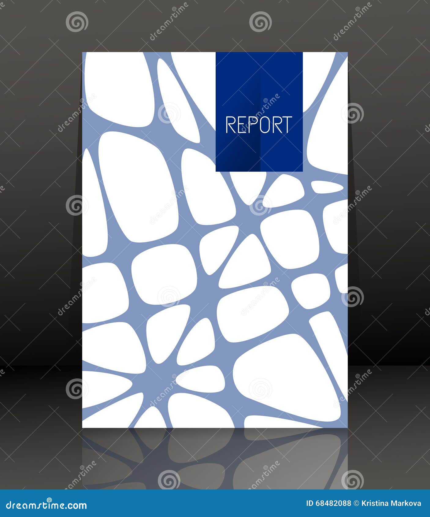 Abstract Composition.Template Design for Flyer. Stock Vector ...