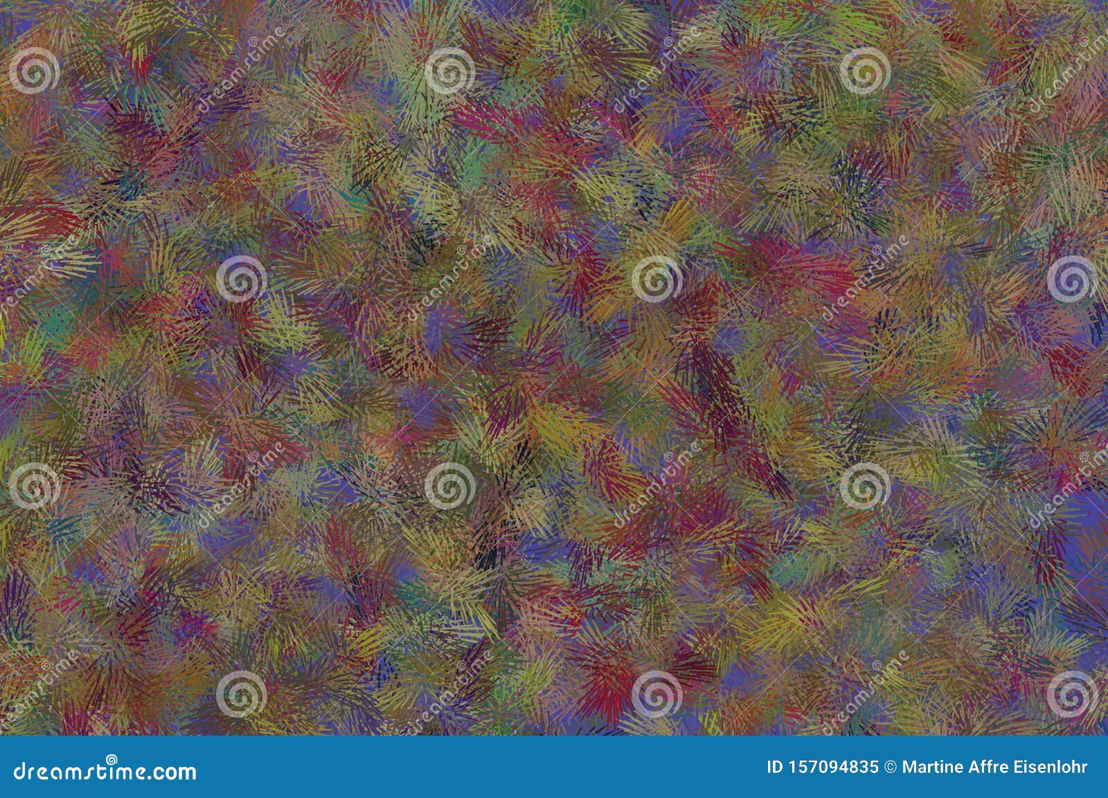 Abstract Composition Textured Colorful Background Stock Illustration ...