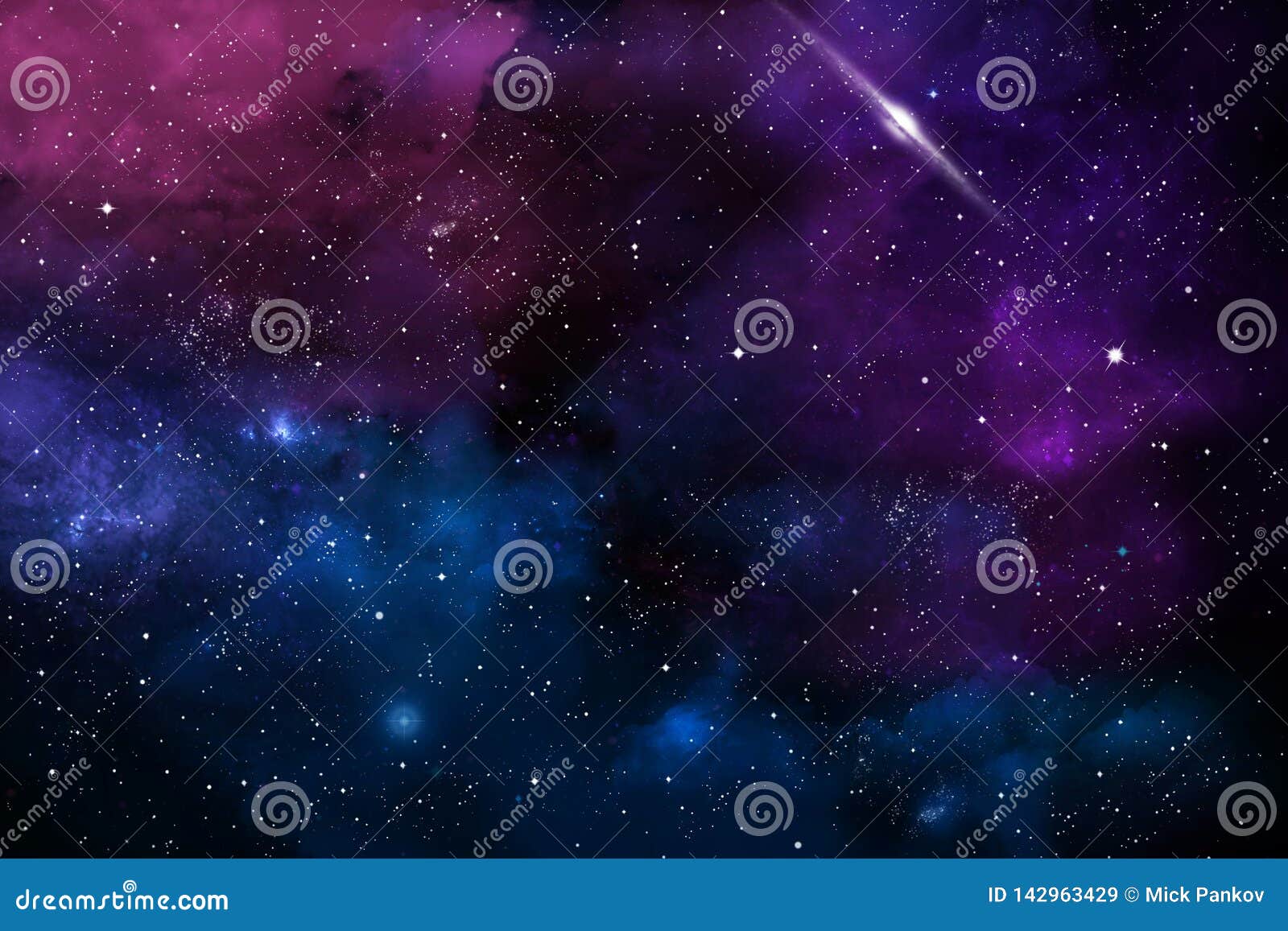 Abstract Composition on the Topic of Cosmos of Nebulous Textures ...