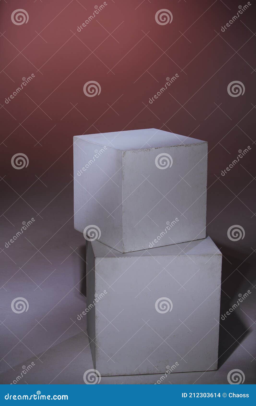 Two cubes composition stock photo. Image of shape, white - 212303614